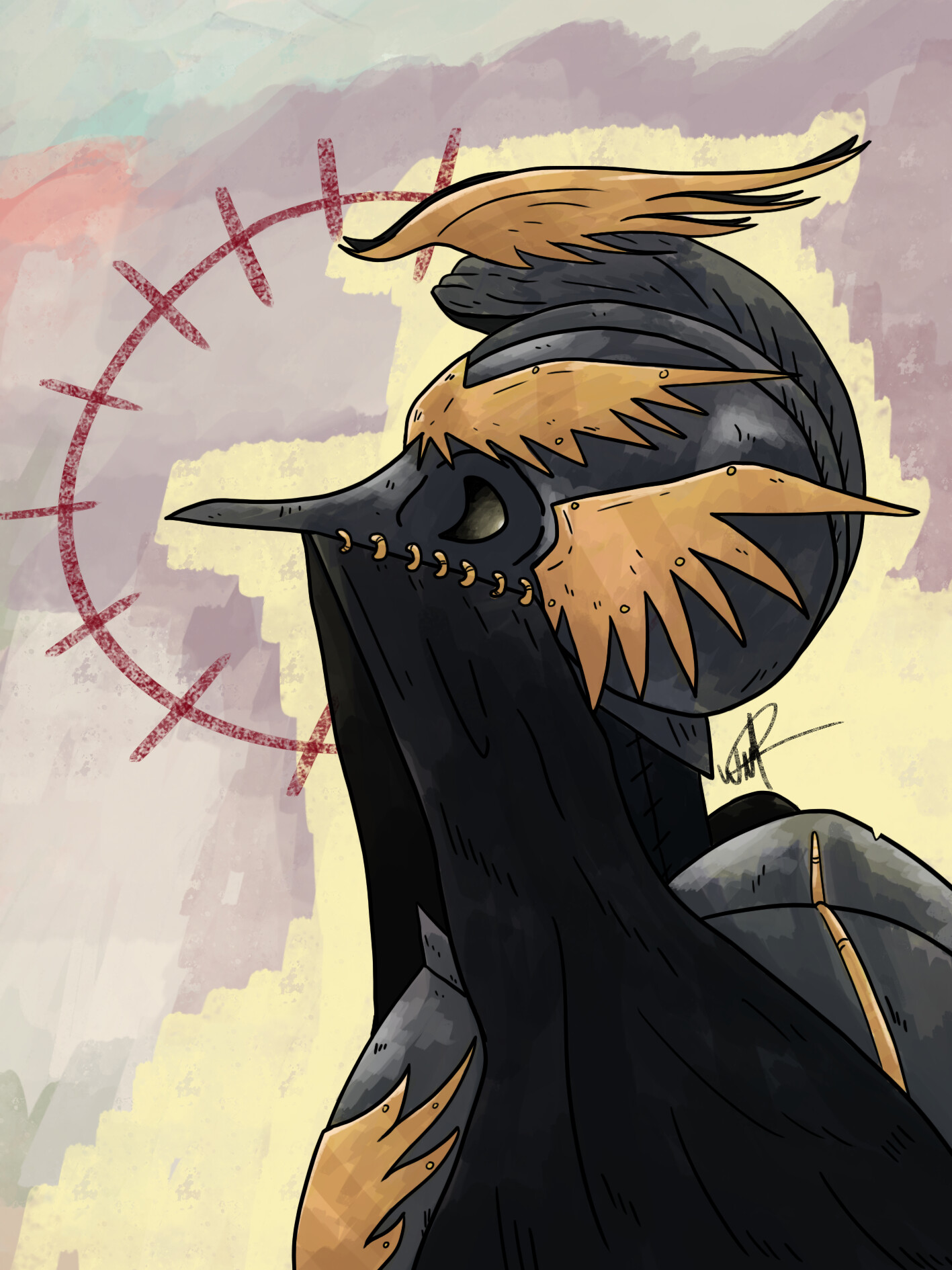 ArtStation - Raven knight