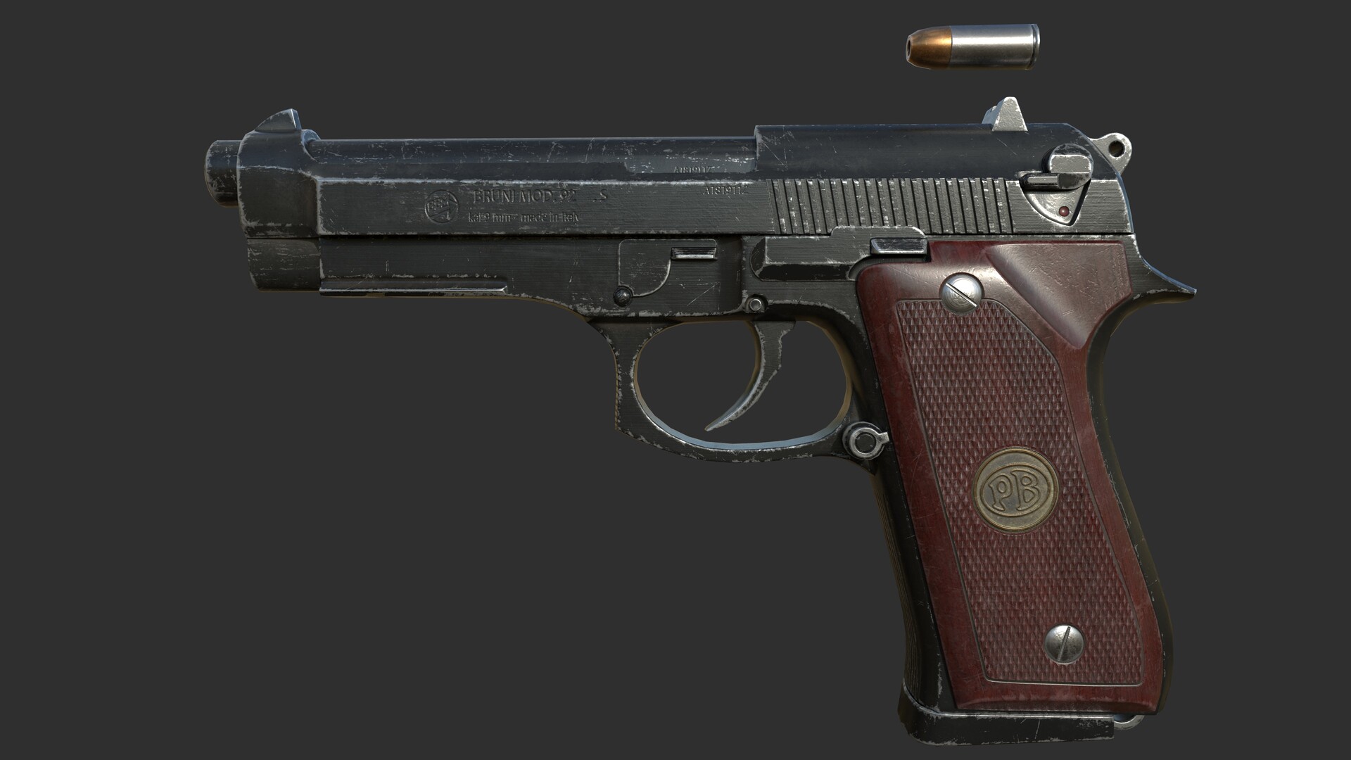 ArtStation - Beretta 92