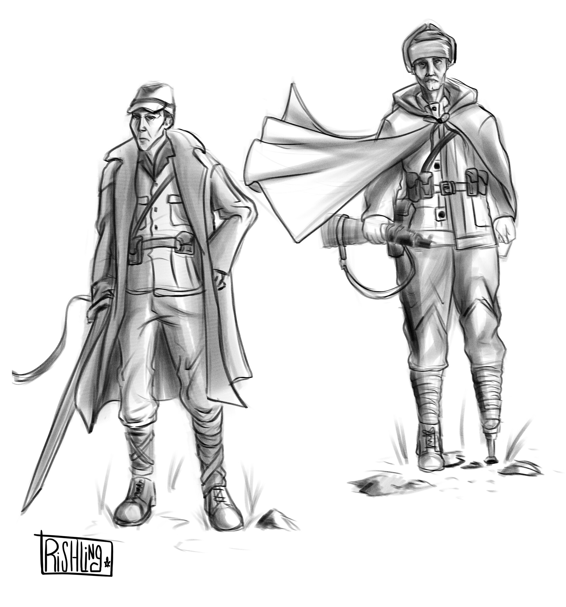 ArtStation - WW2 Soldier Studies