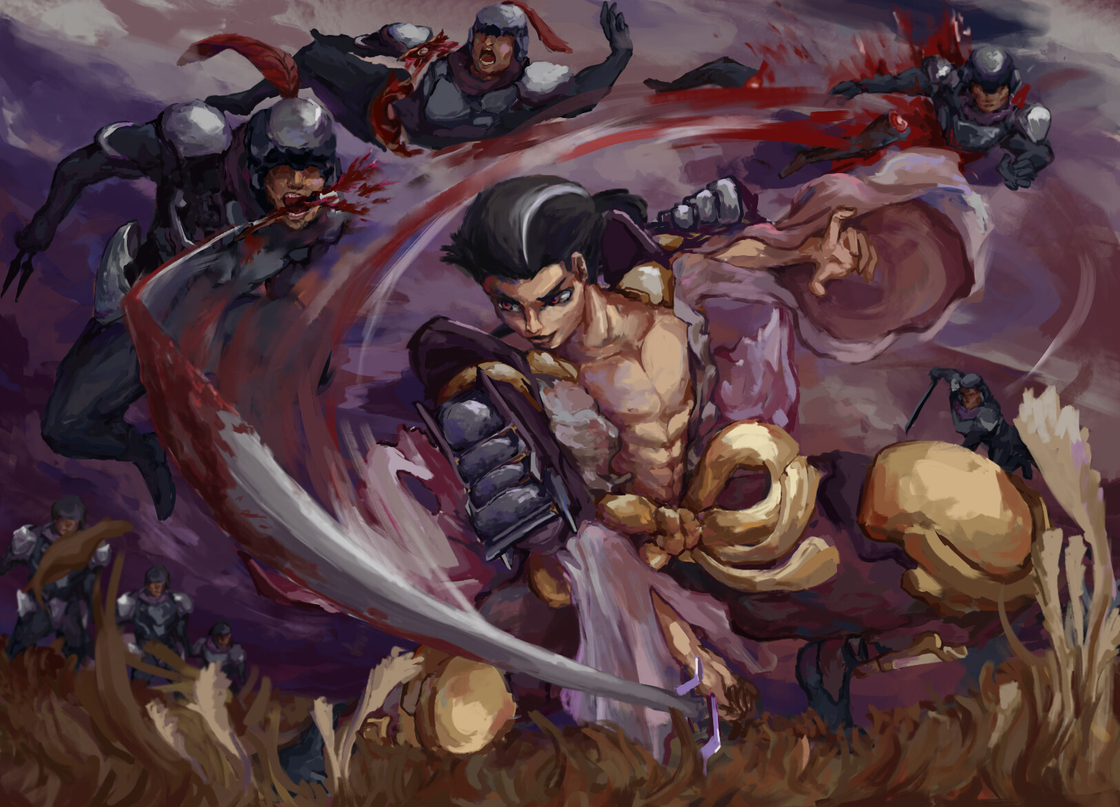 ArtStation - Bloody Evening