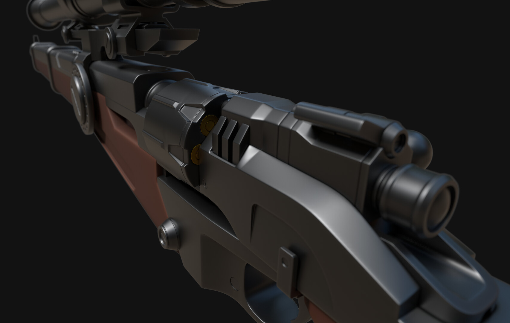 Jakobs Sniper Rifle — Borderlands Fanart by Sam Armstrong — ProUser.Me