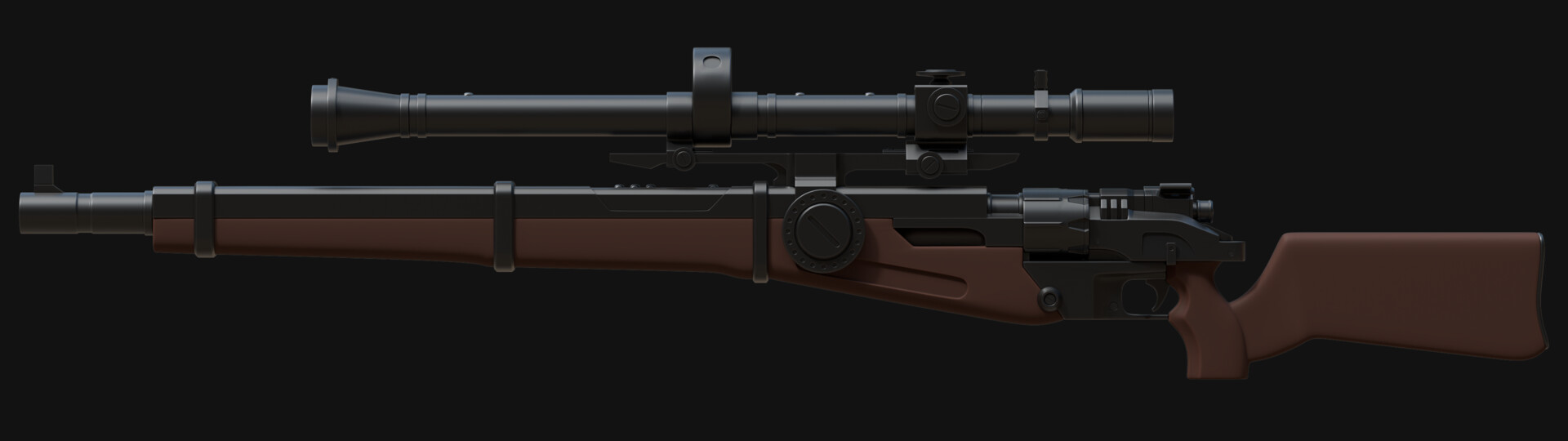 Jakobs Sniper Rifle — Borderlands Fanart by Sam Armstrong — ProUser.Me