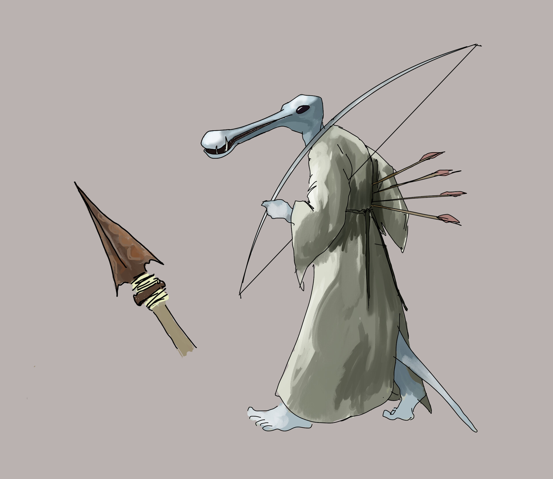 ArtStation - Demon archer