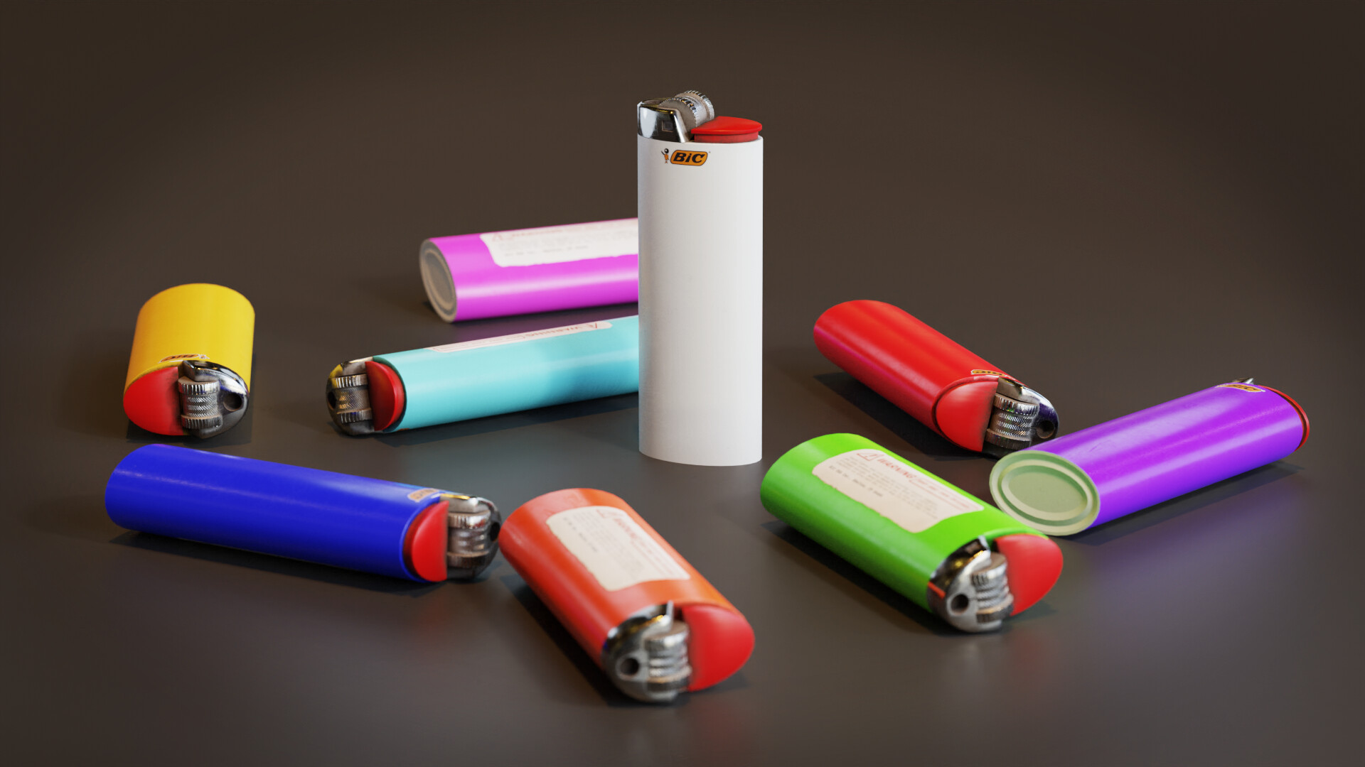 ArtStation - Bic Lighter