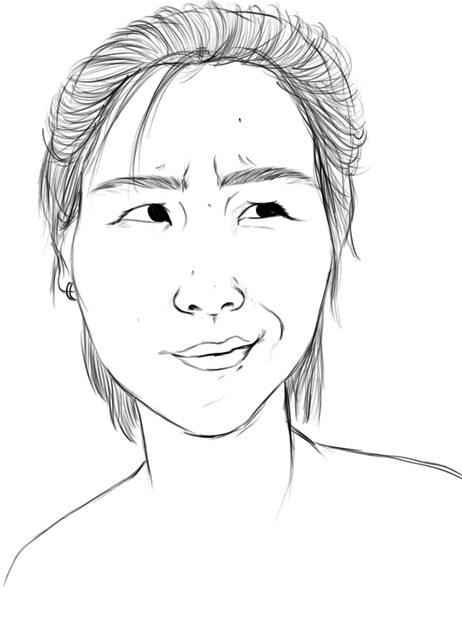 ArtStation - Facial Expression Study