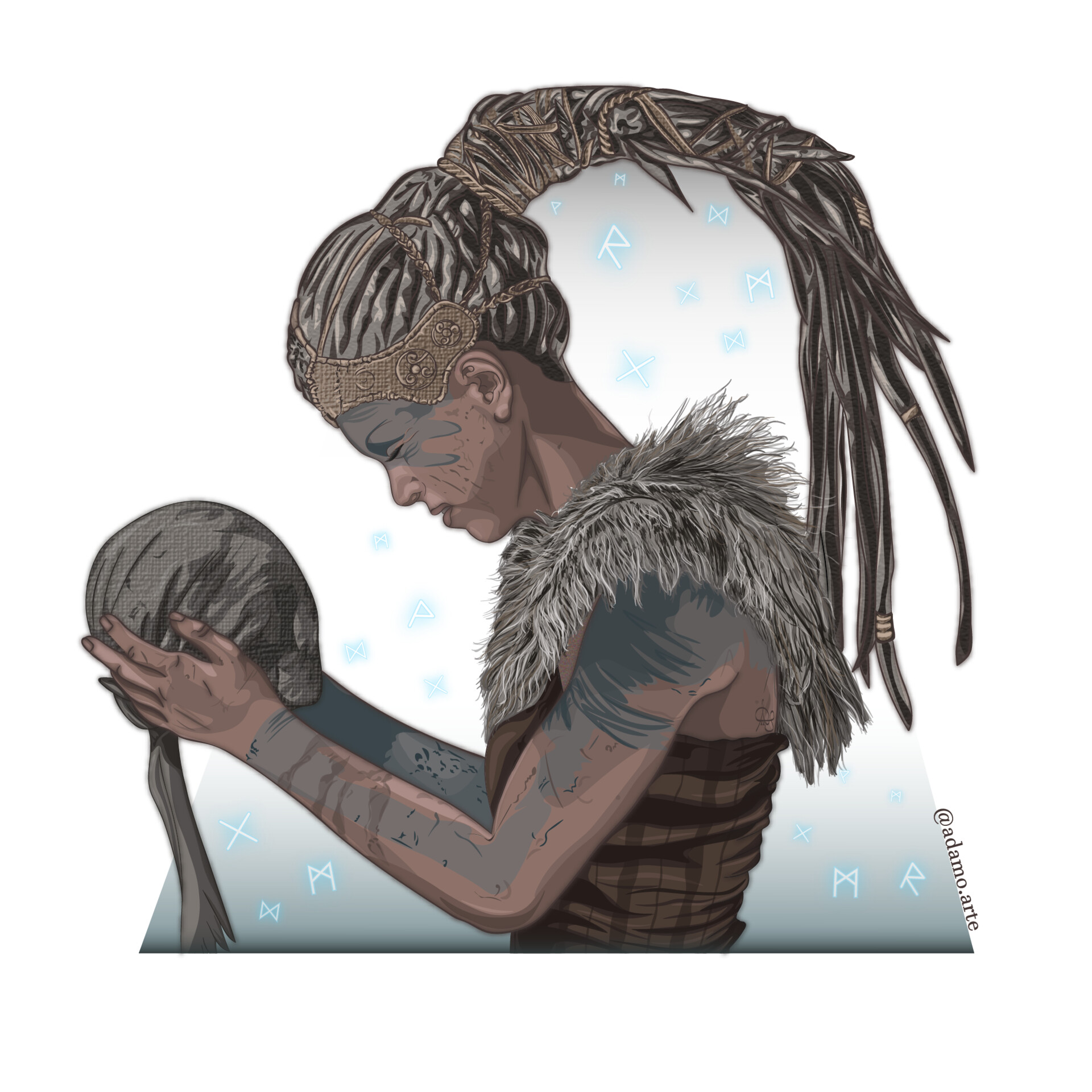 ArtStation - Hellblade Fan Art