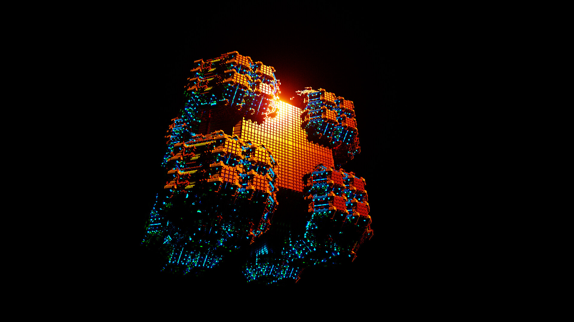 Cellular Automata Demo : r/MagicaVoxel