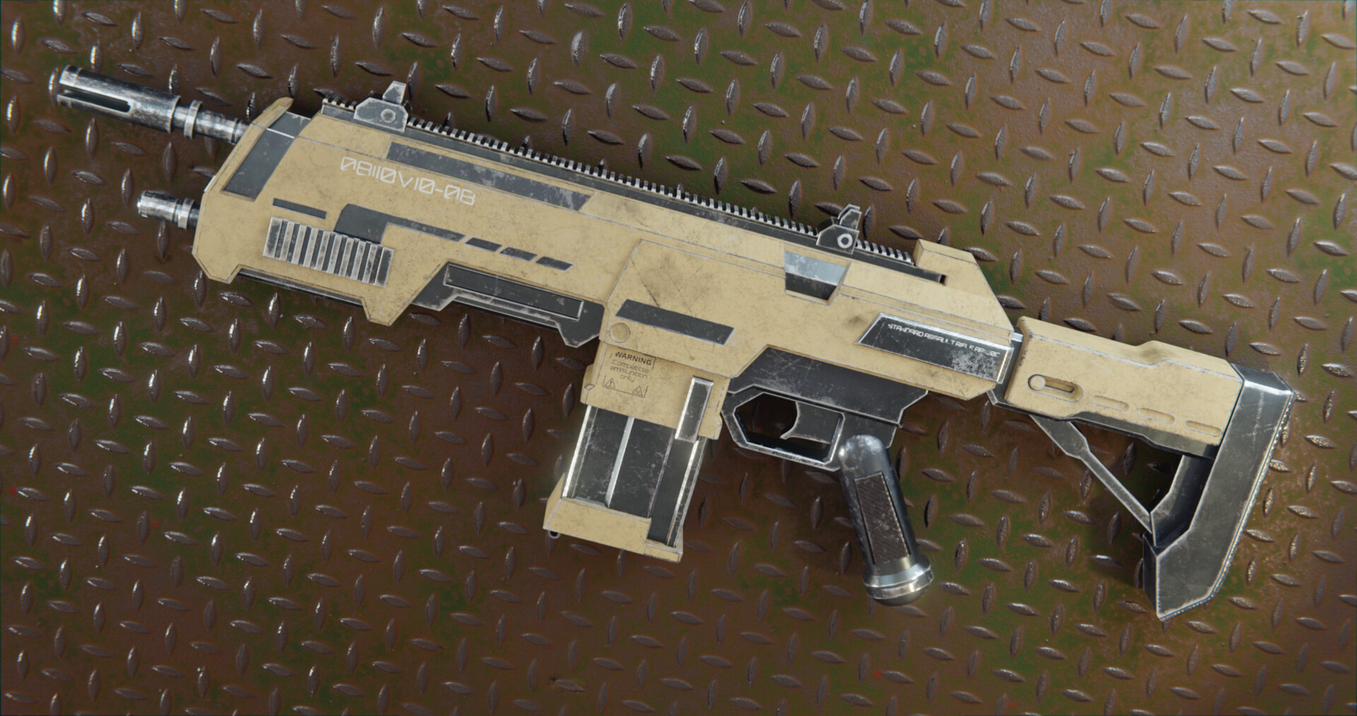 Andrei Huz - Assault Rifle (XCOM 2)