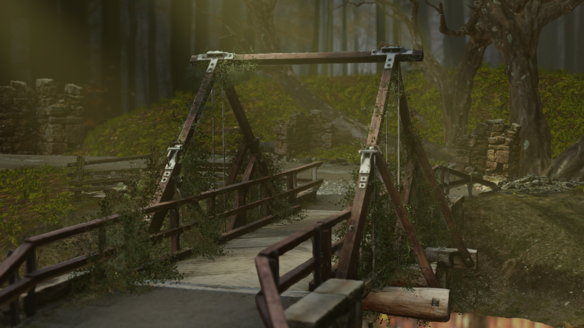 Max Hammer - 'Mossy Bridge' [Blender]