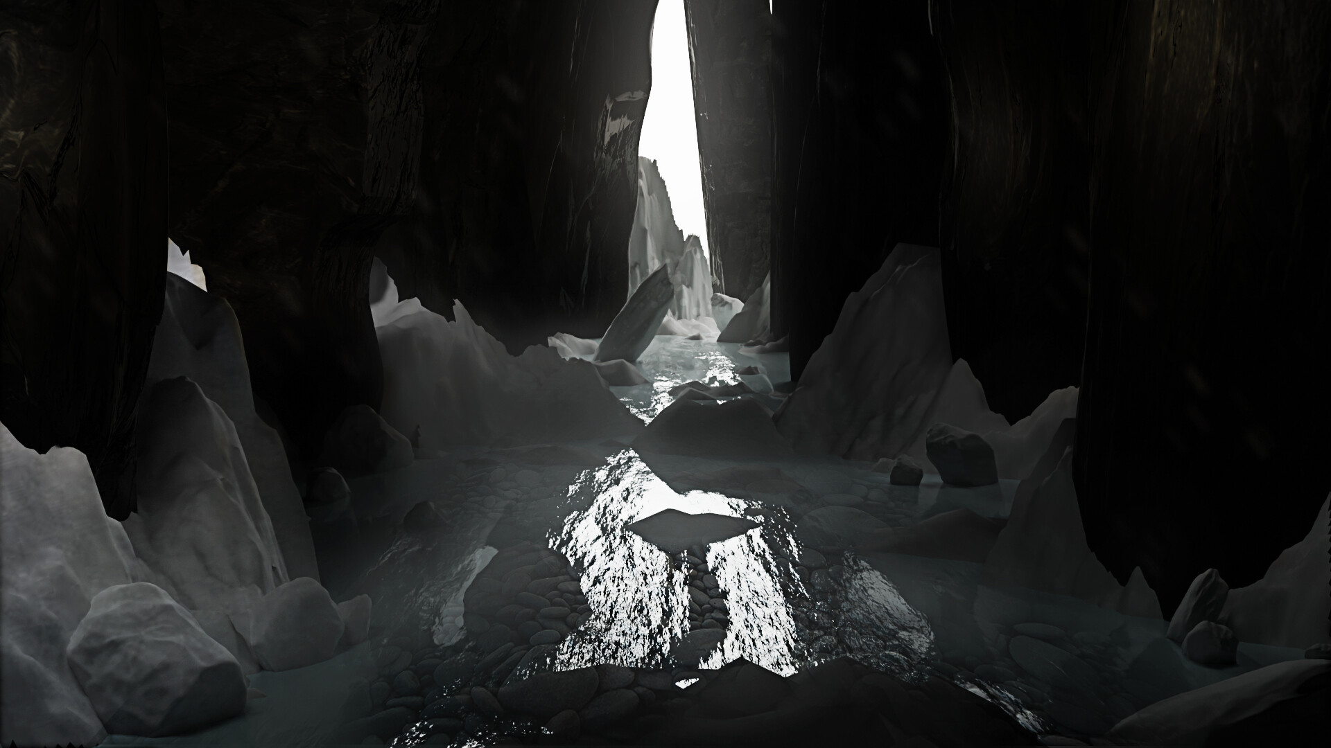 ArtStation - Environmental Concept Art of a Cave