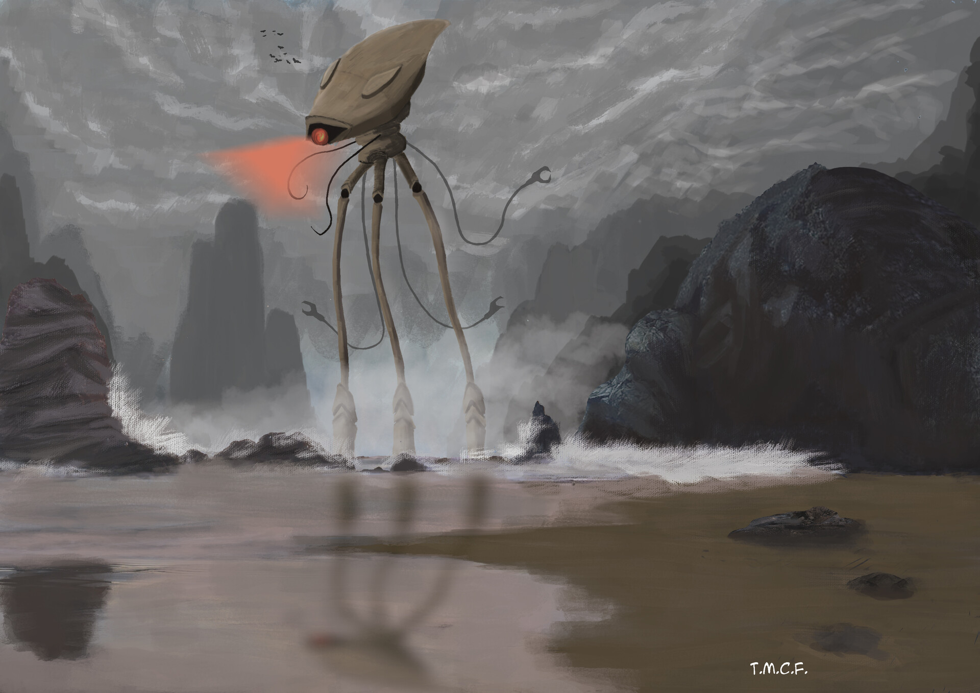 ArtStation - Tripod (War of The Worlds)