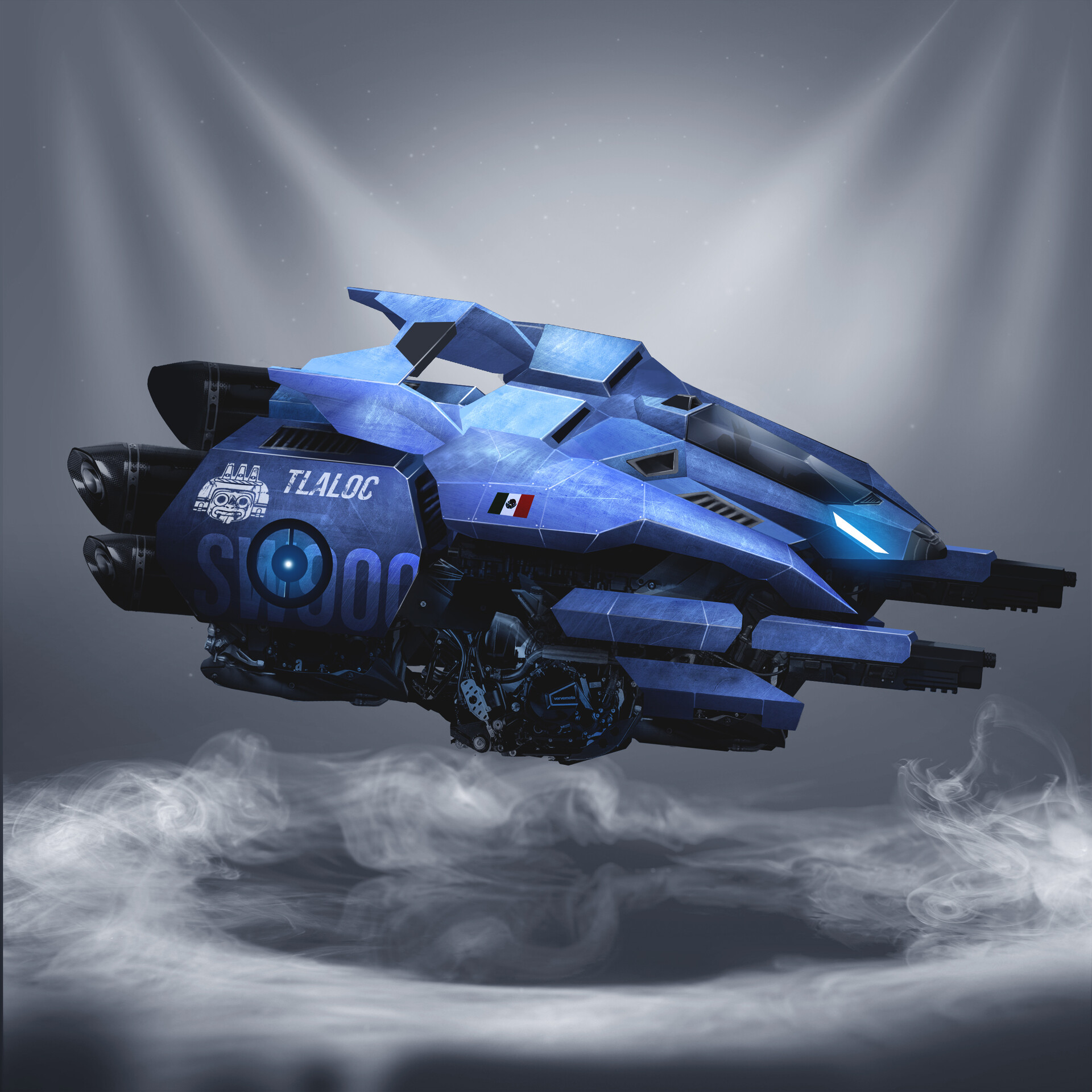 ArtStation - Tlaloc Aeronave