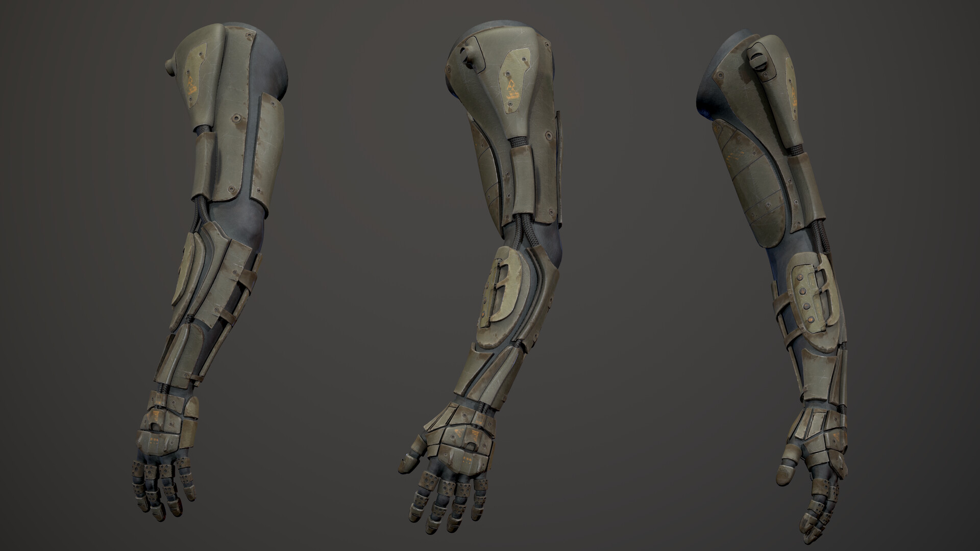 ArtStation - Tactical arm armor