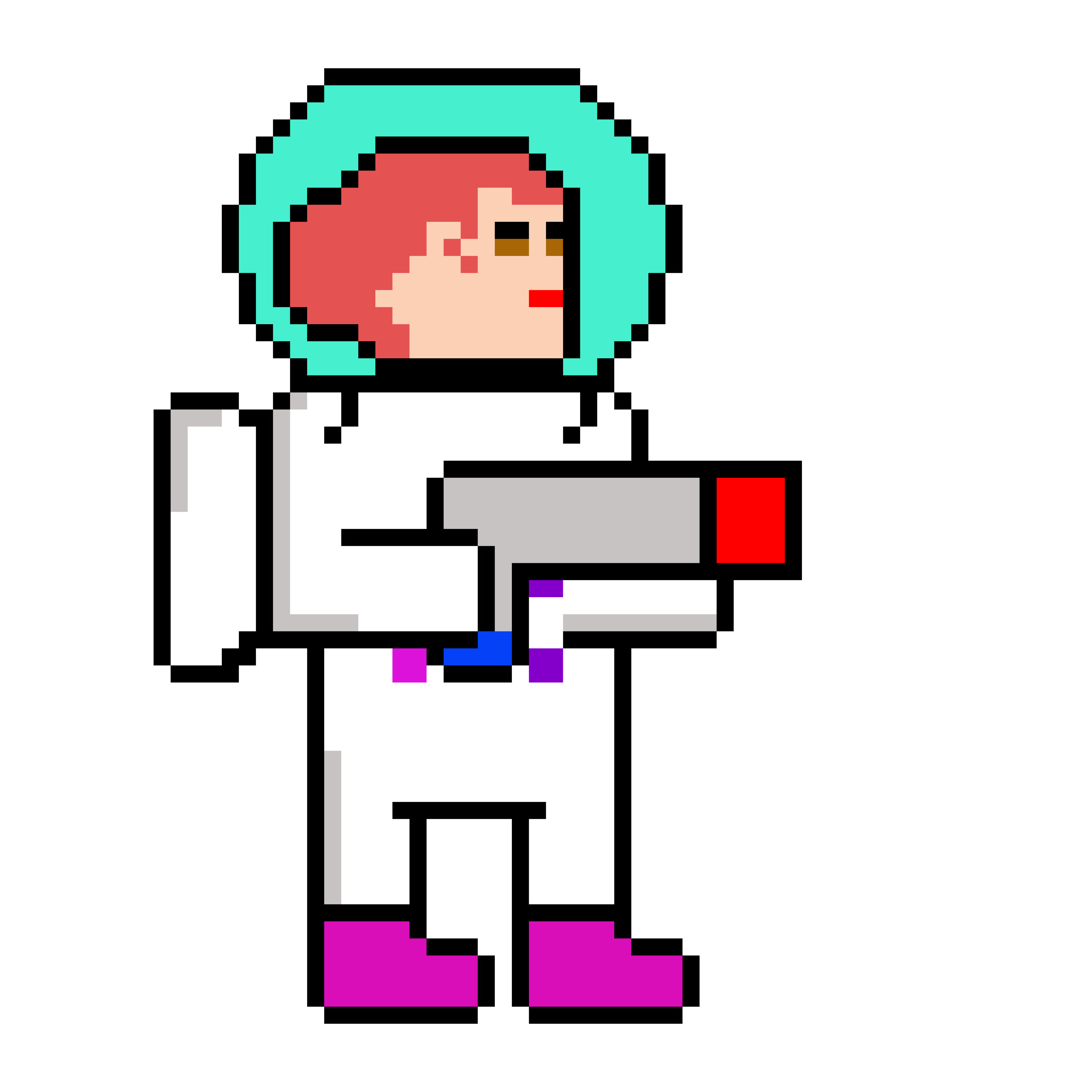astronaut pixel