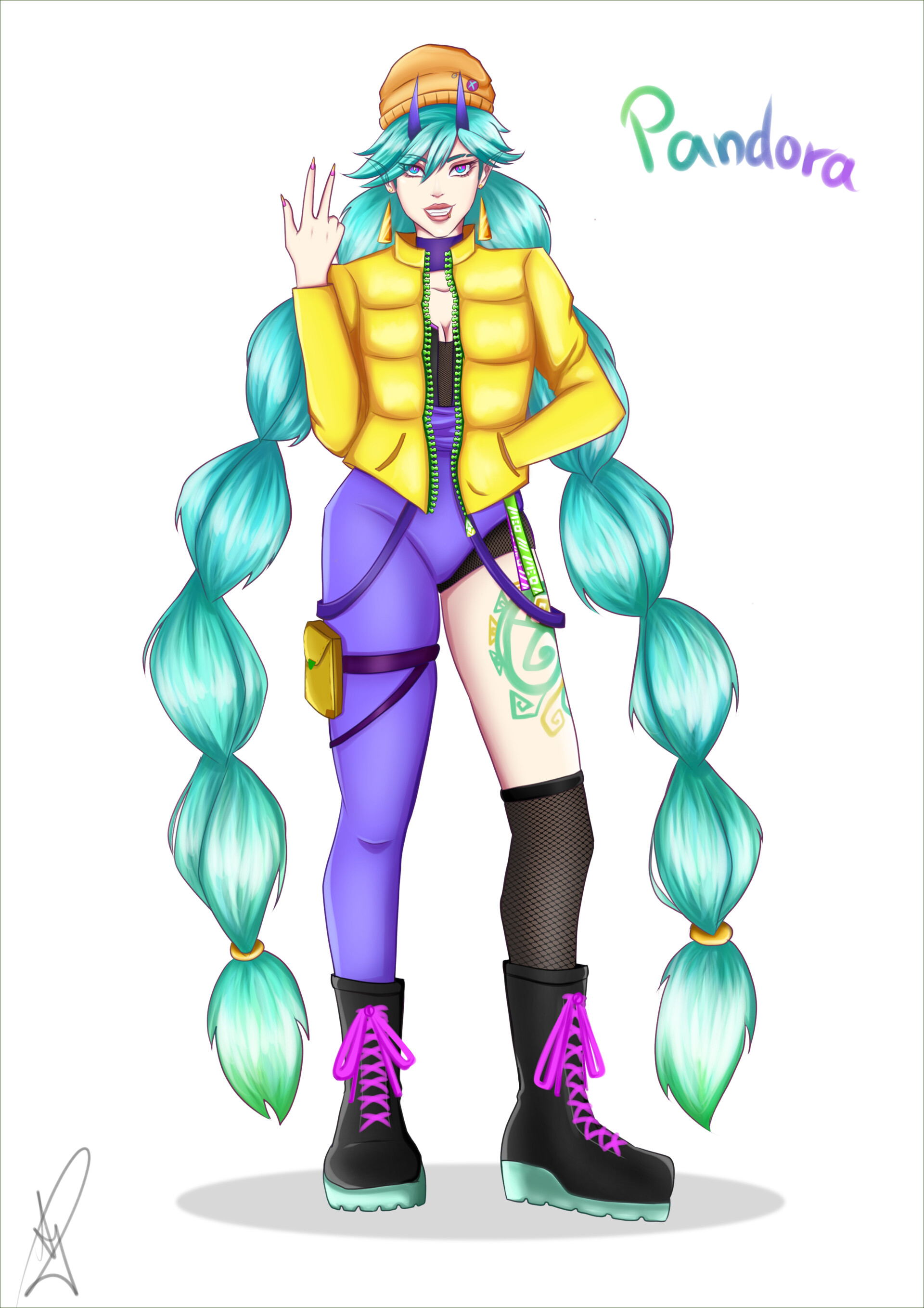 ArtStation - Pandora - Character Concept