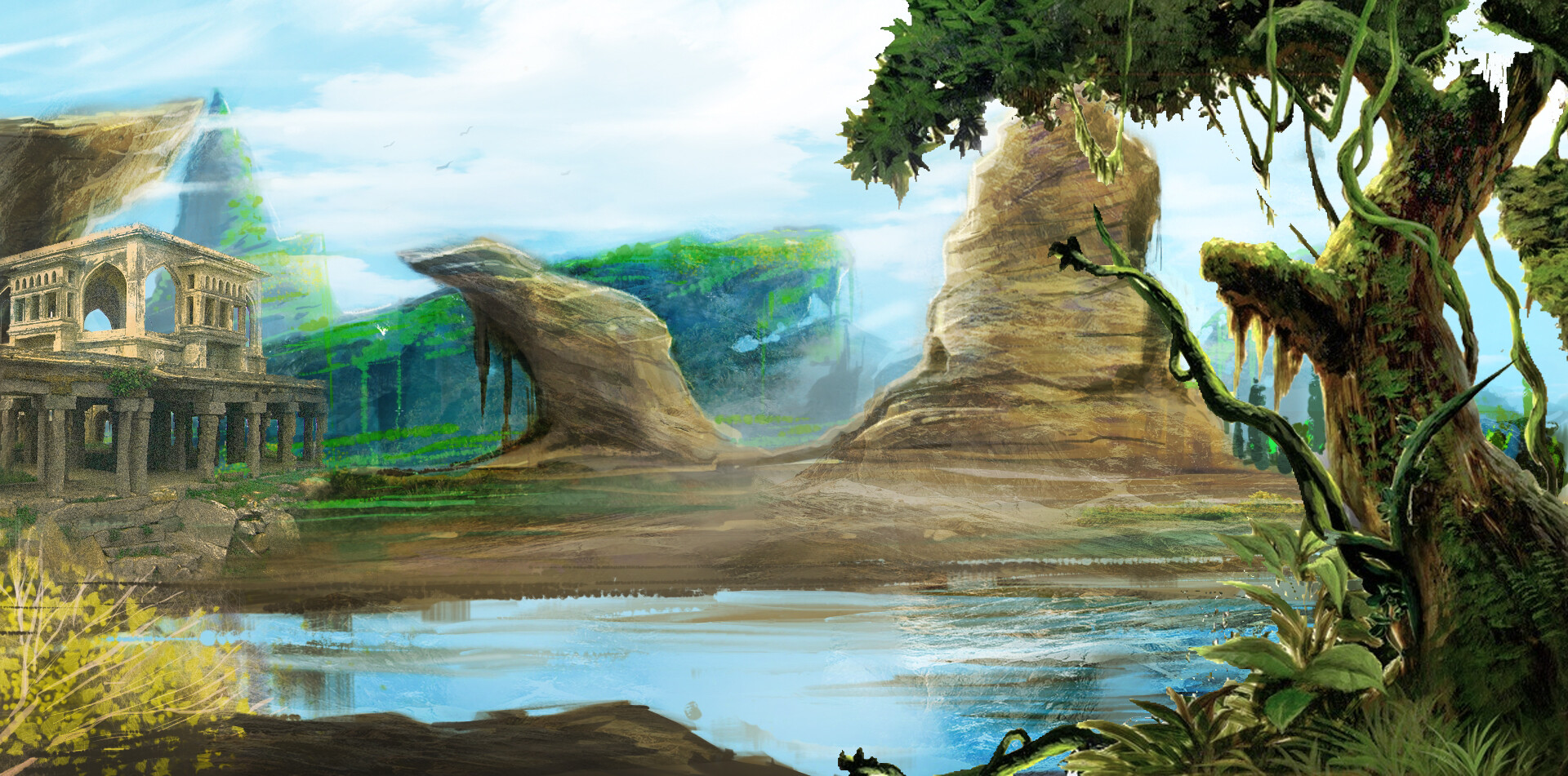 ArtStation - background