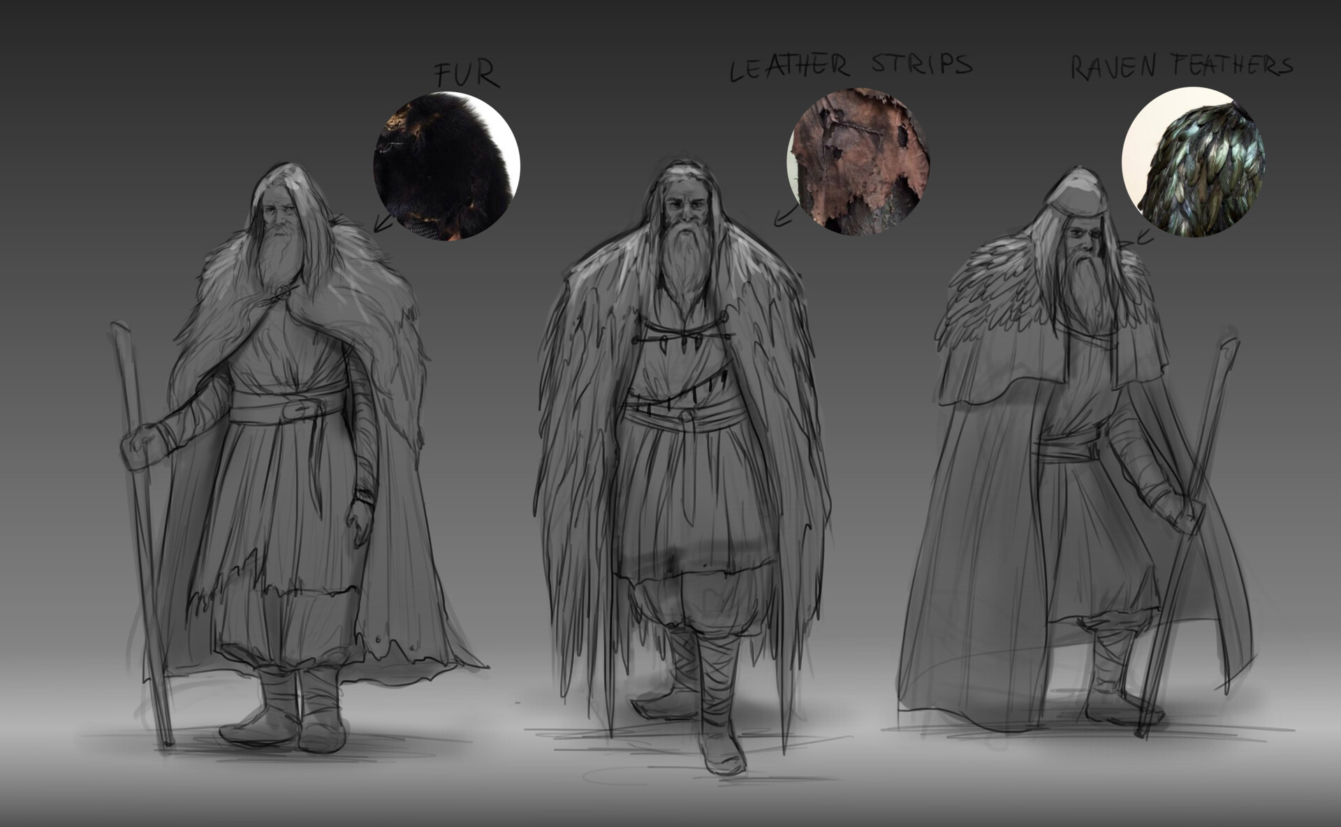 Andra Moisescu - Leif Character Concept Art