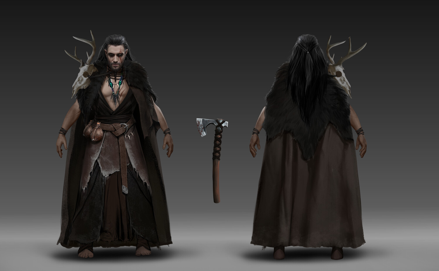 Andra Moisescu - Leif Character Concept Art