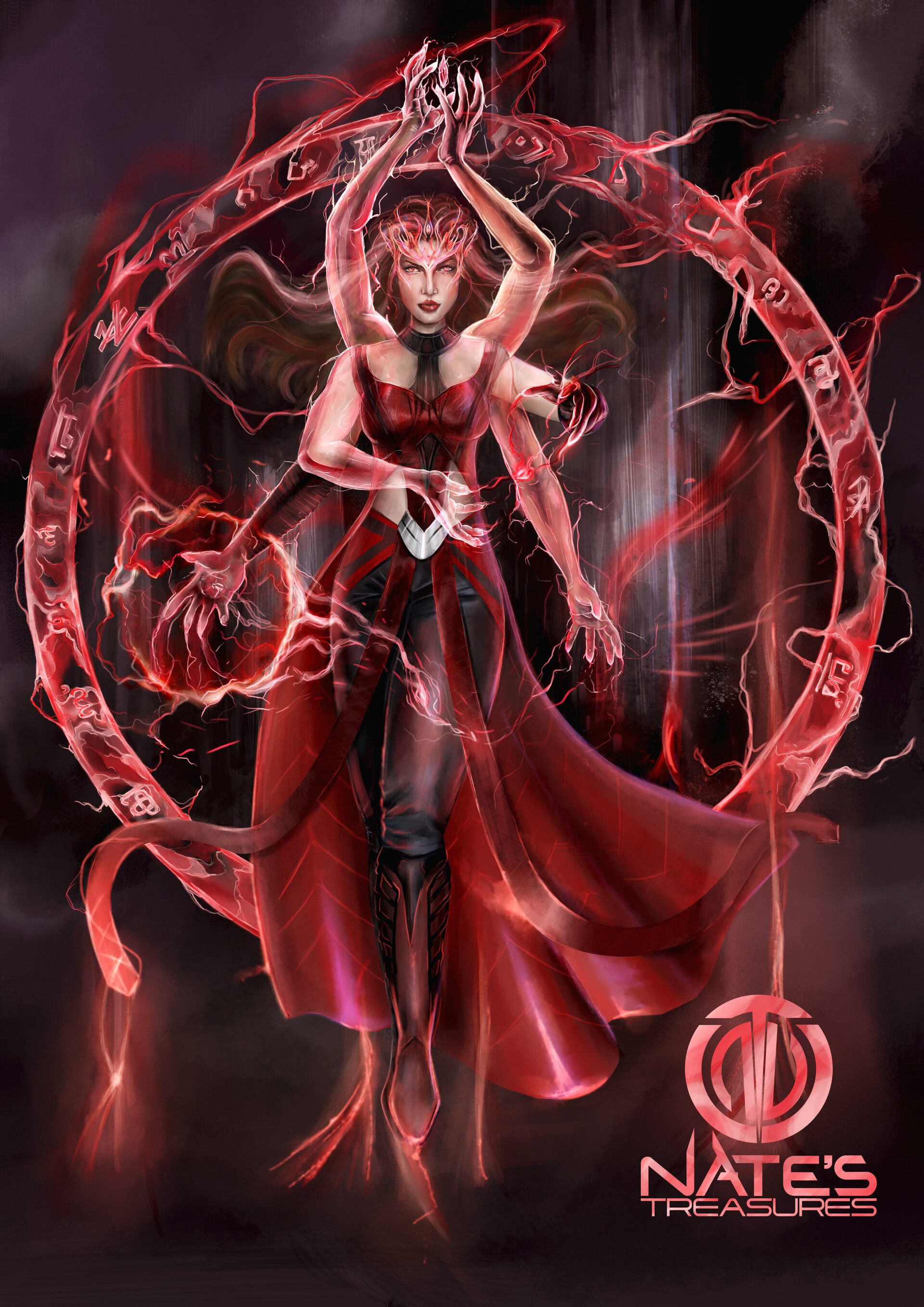 ArtStation - The scarlet witch