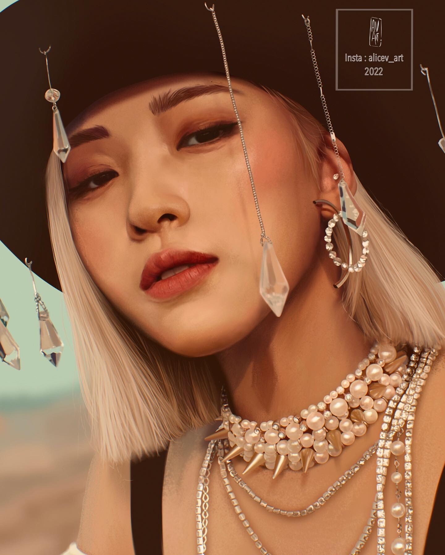 ArtStation - Ryujin (itzy) portrait