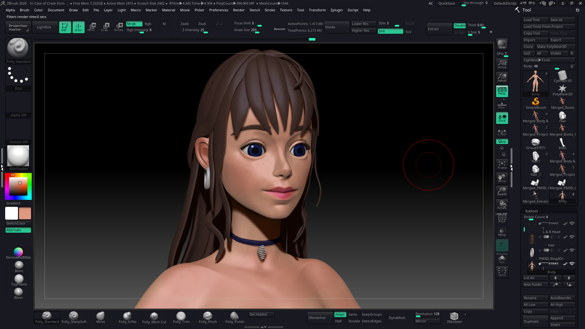 ArtStation - Tranzfuser Player Character