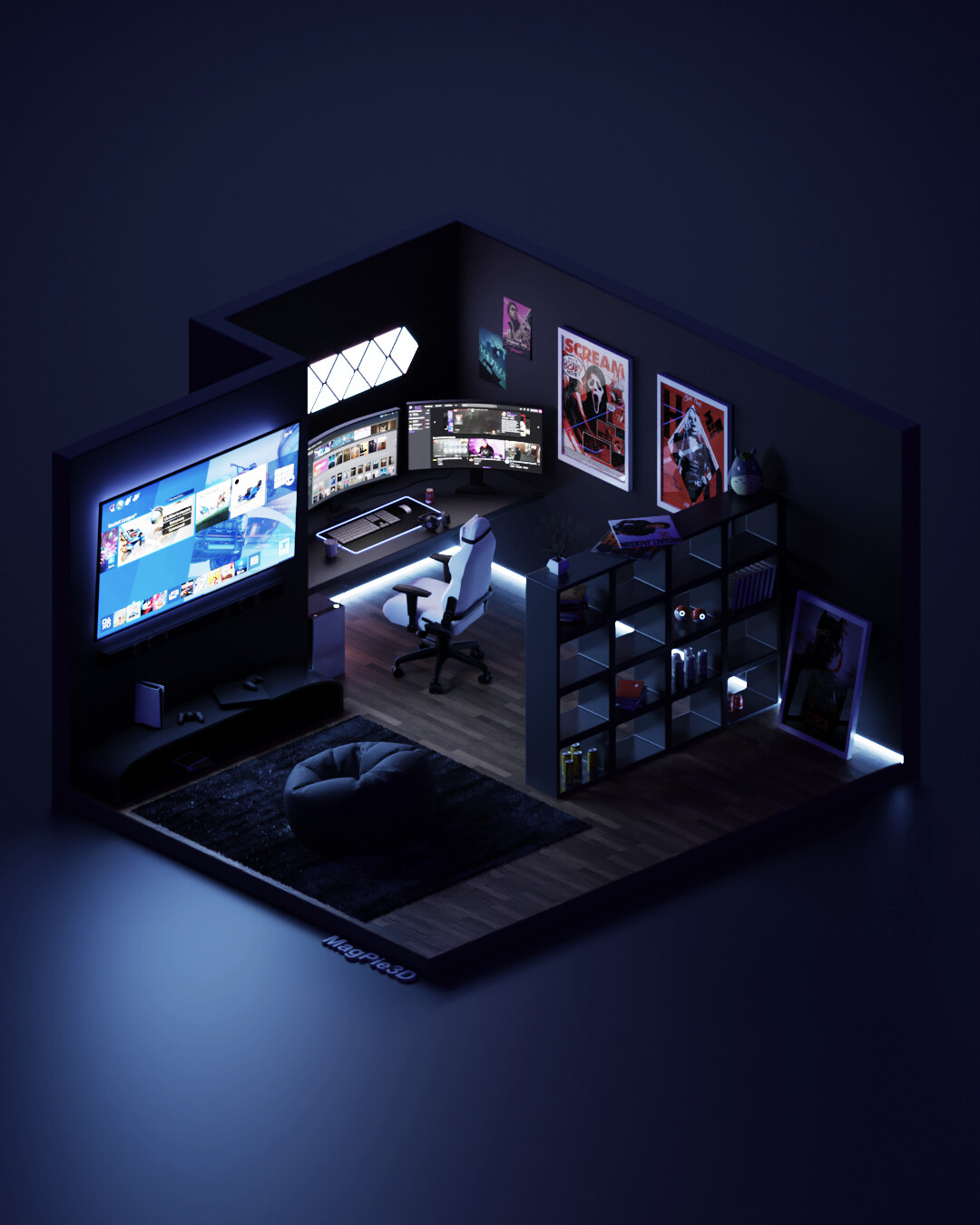 ArtStation - Game Room