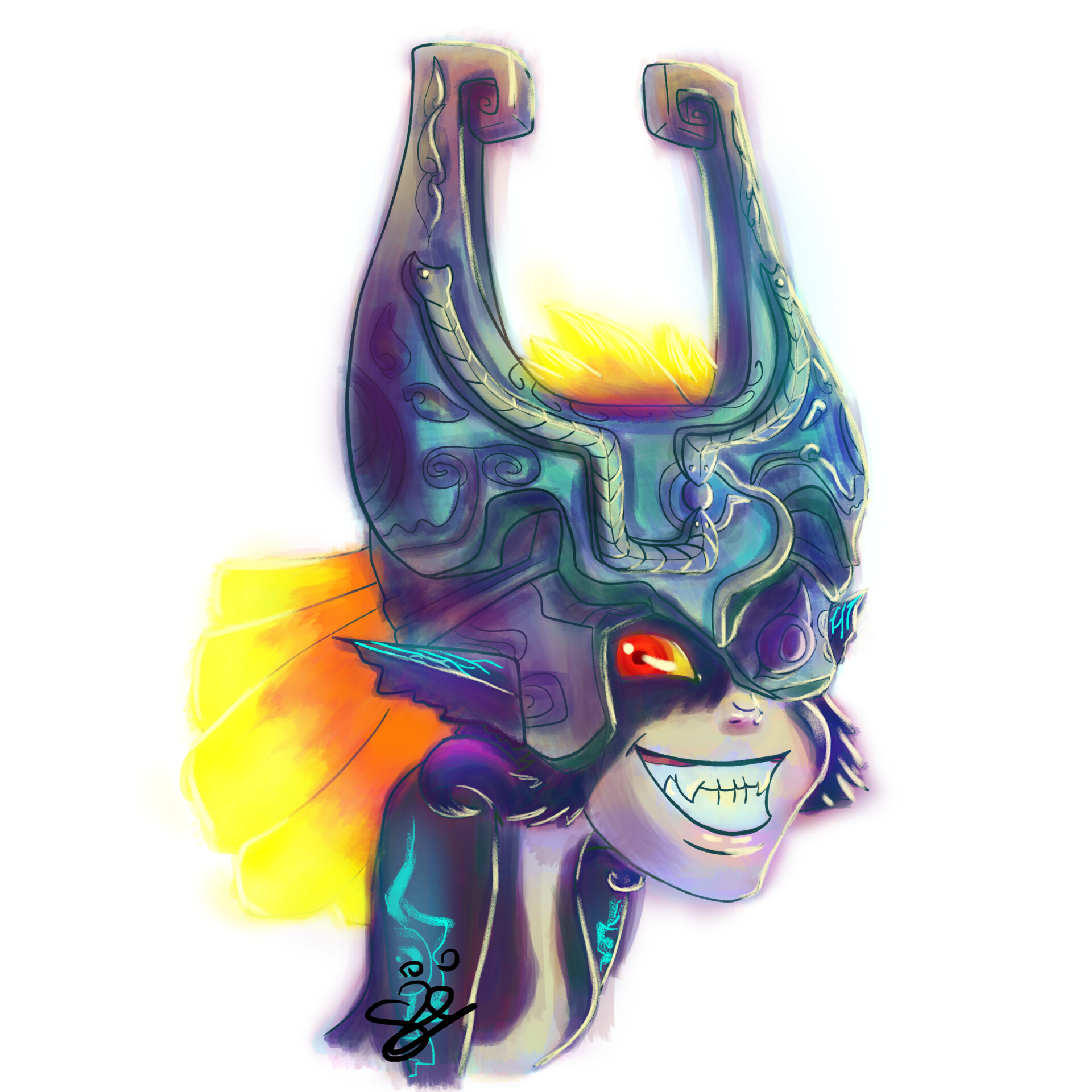 ArtStation - Midna portrait