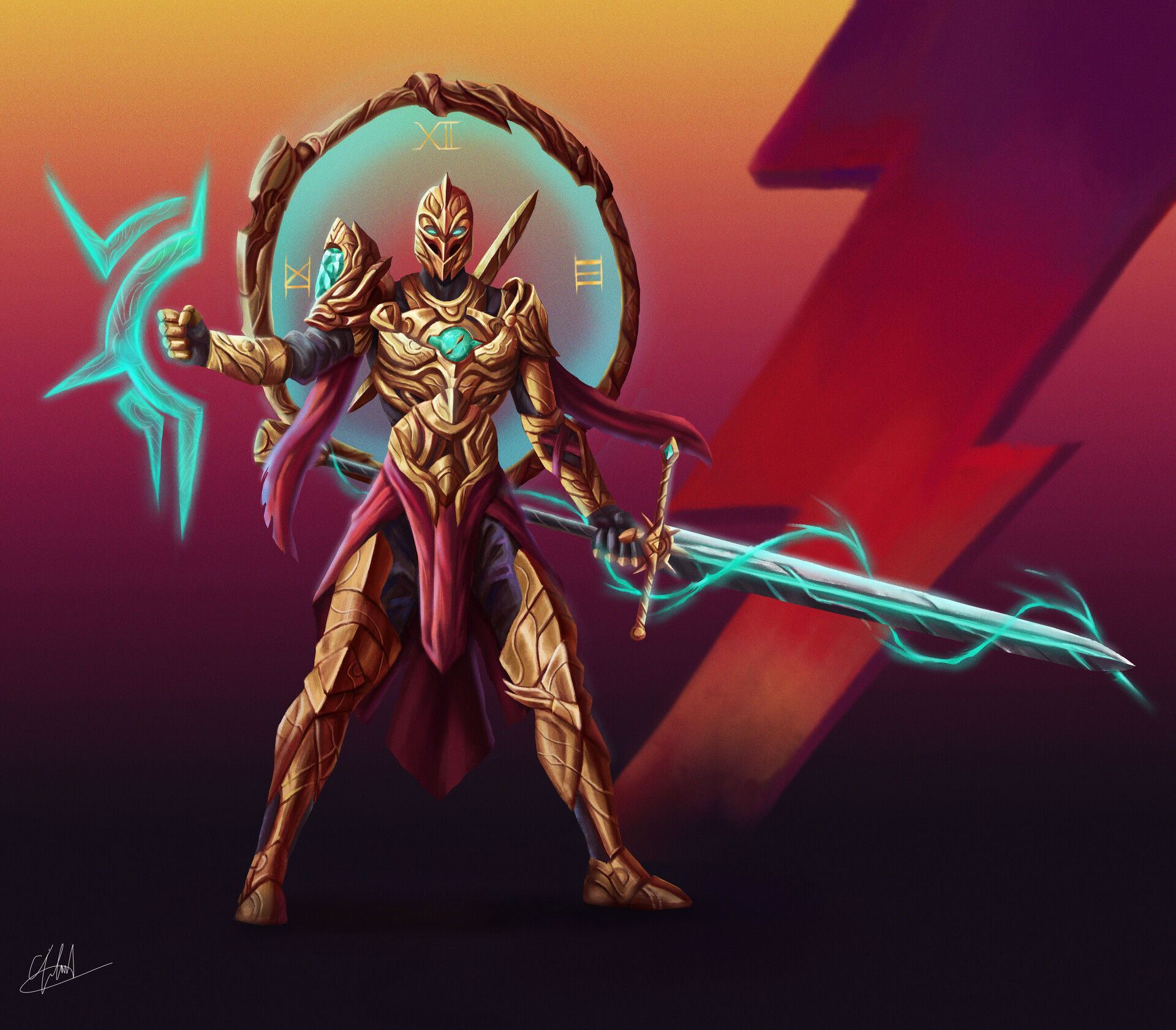 ArtStation - Time Knight