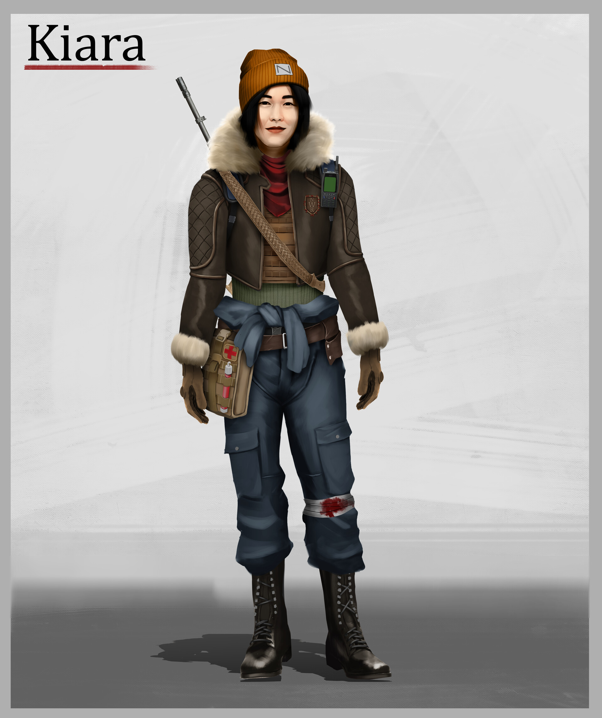 ArtStation - New World Republic Leader - Kiara