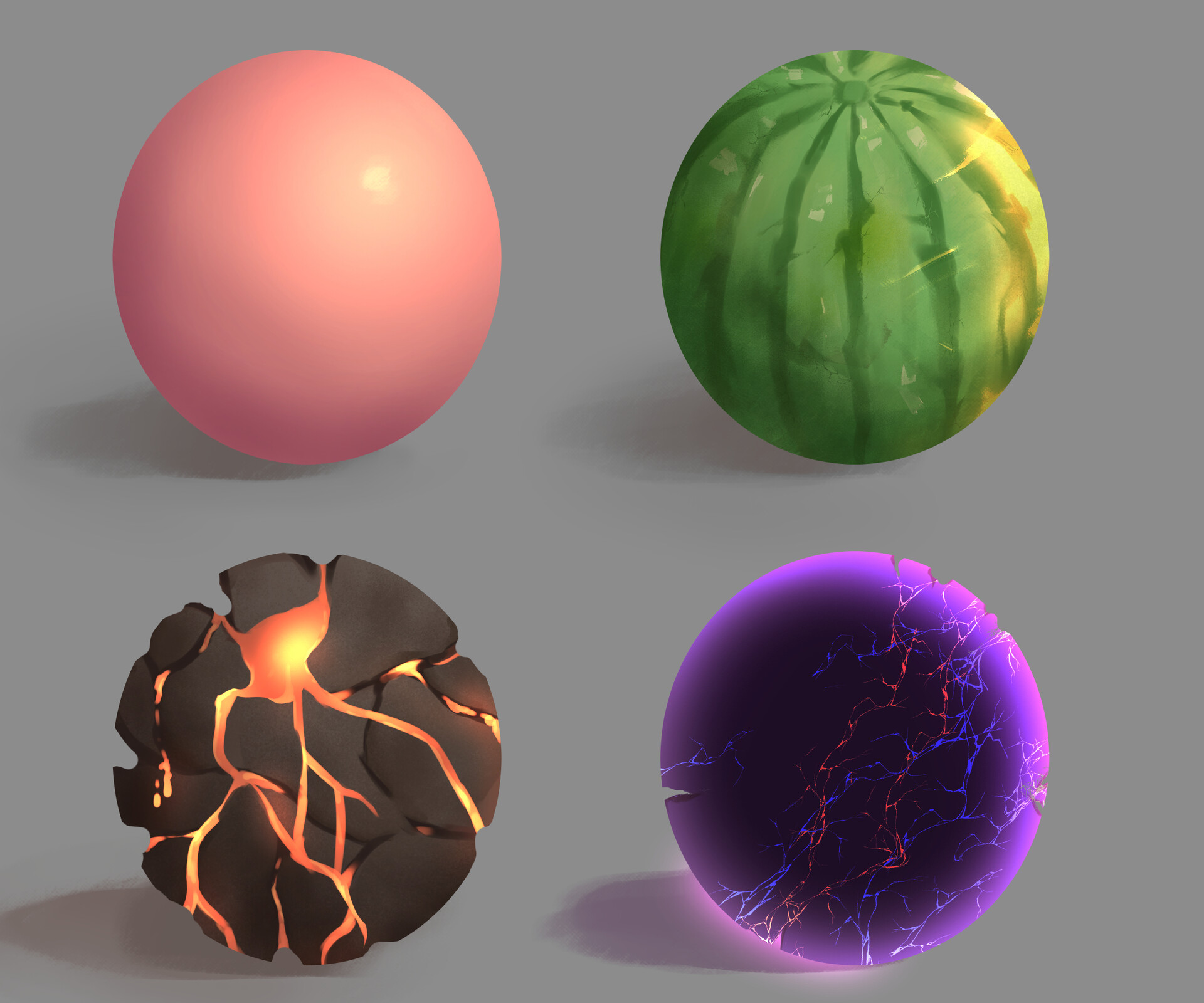 ArtStation - texture study