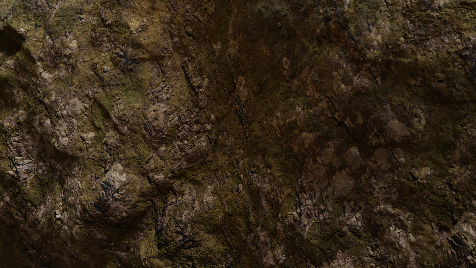 ArtStation - Rocky Moss - Mossy Rock