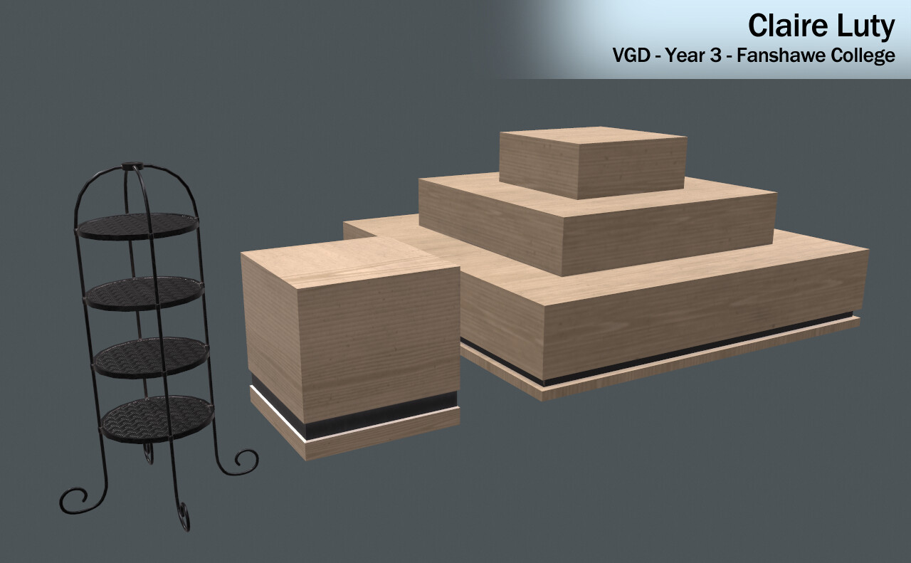 Claire Luty - The Bull's China Shop - Props and Environment Assets