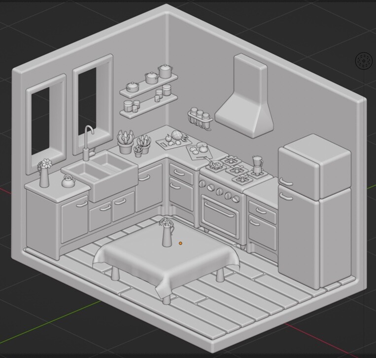 ArtStation - The Kitchen