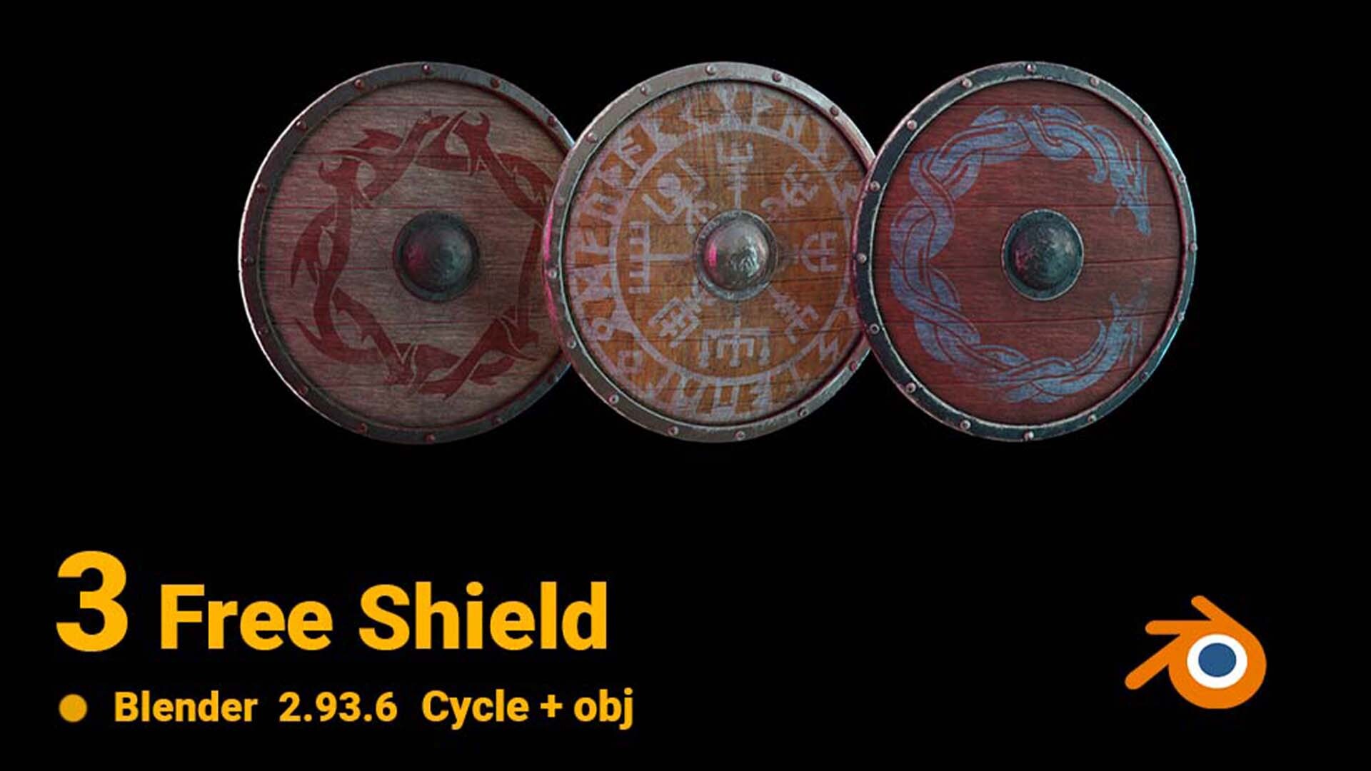 ArtStation - 3 Shield_Free