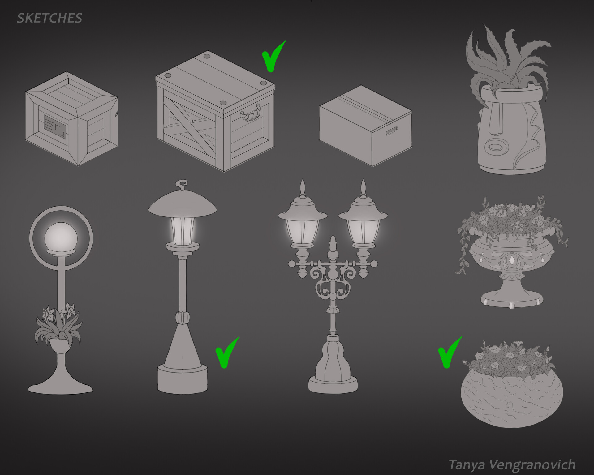 ArtStation - Sketches & props