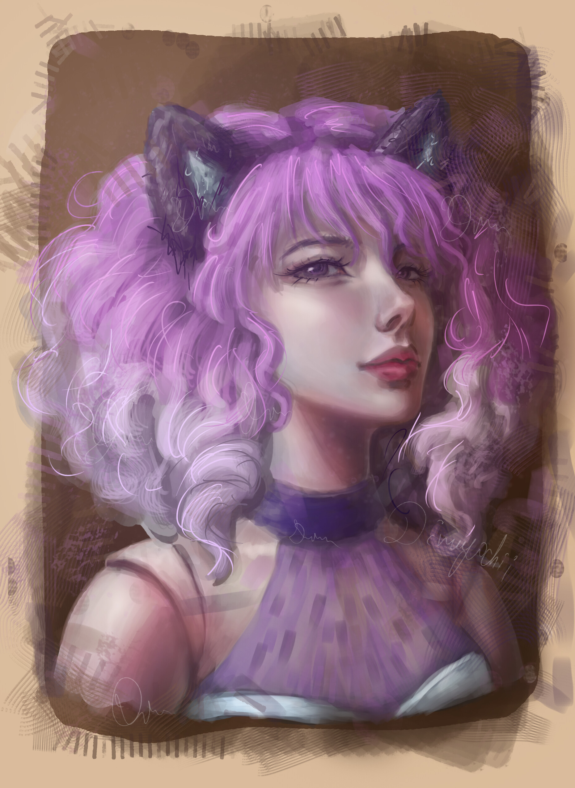 ArtStation - Diru portrait