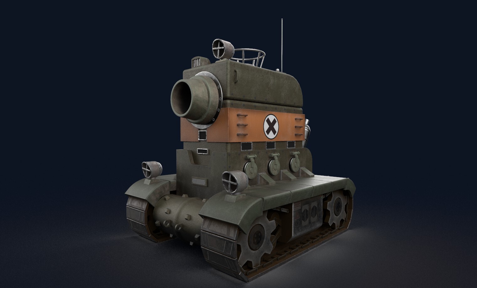 ArtStation - Metal Slug Tank