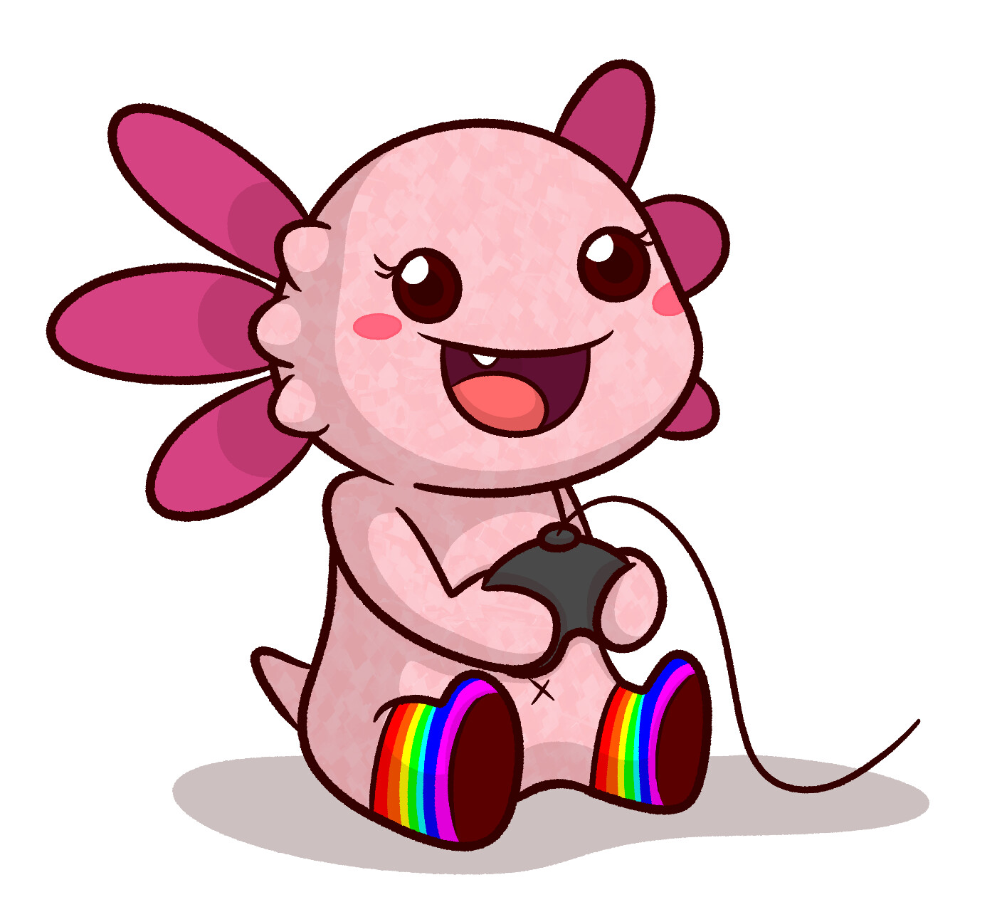 ArtStation - Gamer Axolotl