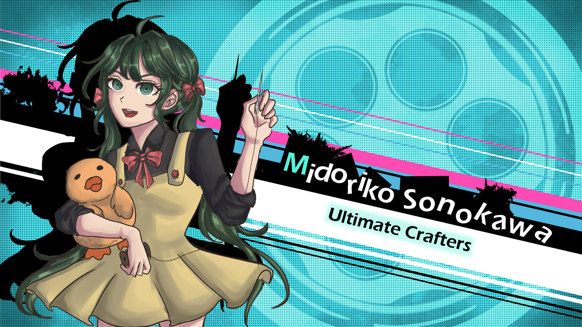 ArtStation - Danganronpa Style (Original Character)