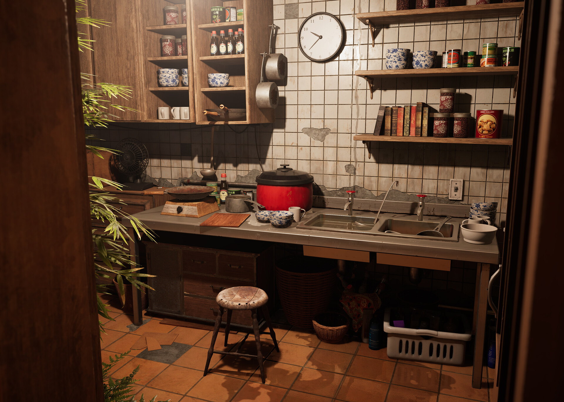 ArtStation - Kowloon Walled City | Interior
