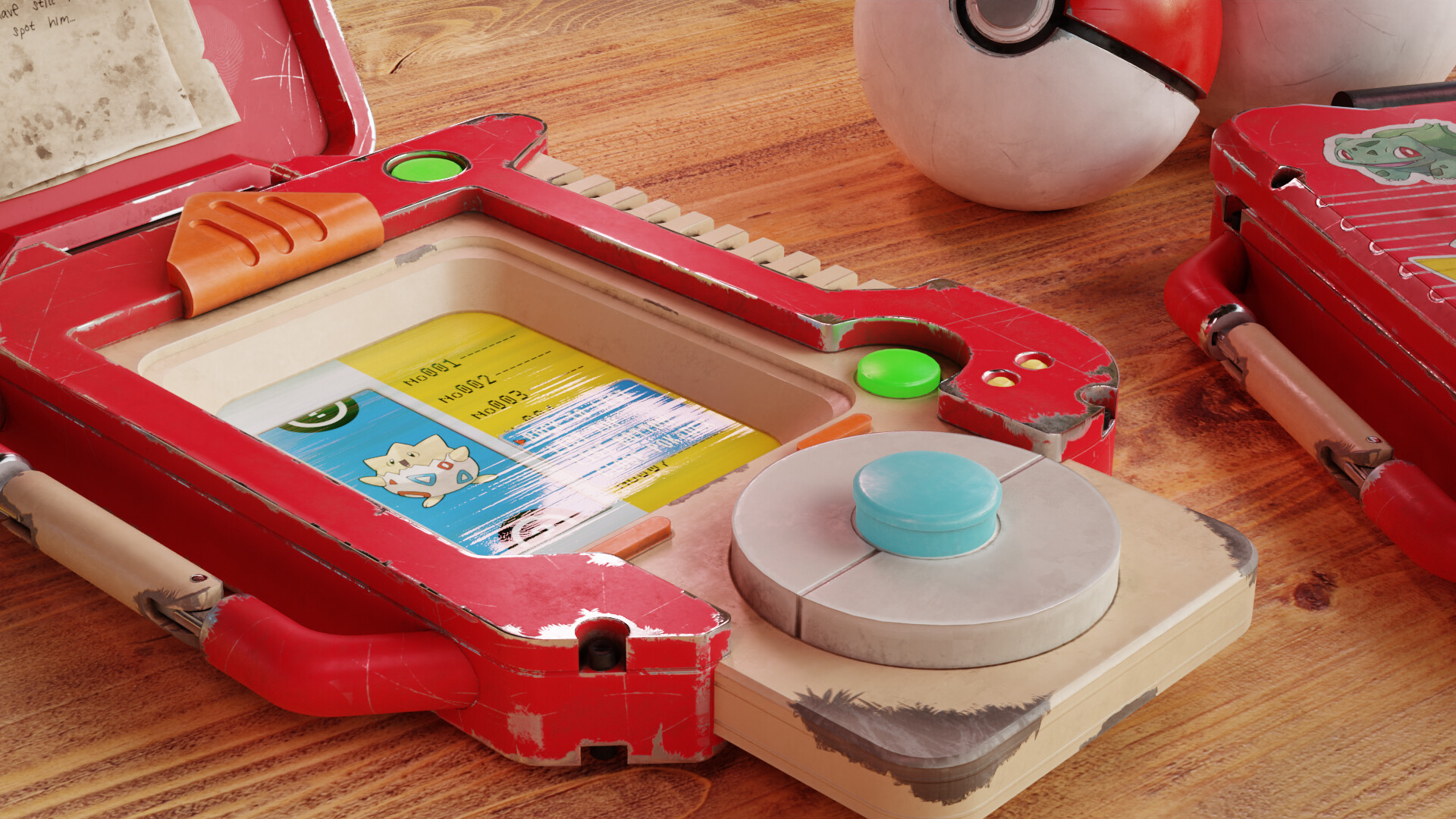 Pokemon Sinnoh Pokedex Toy