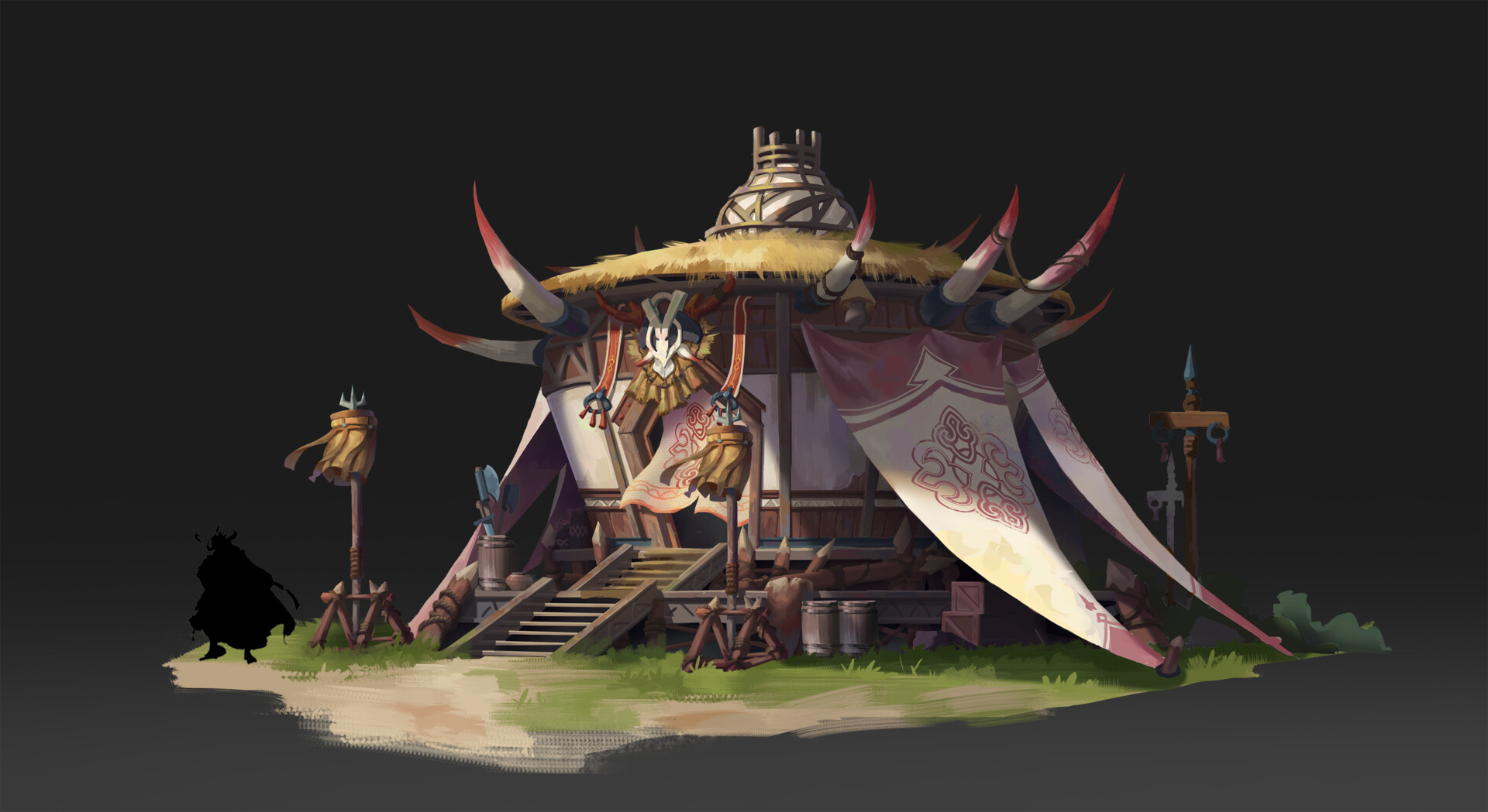 ArtStation - 首领帐篷