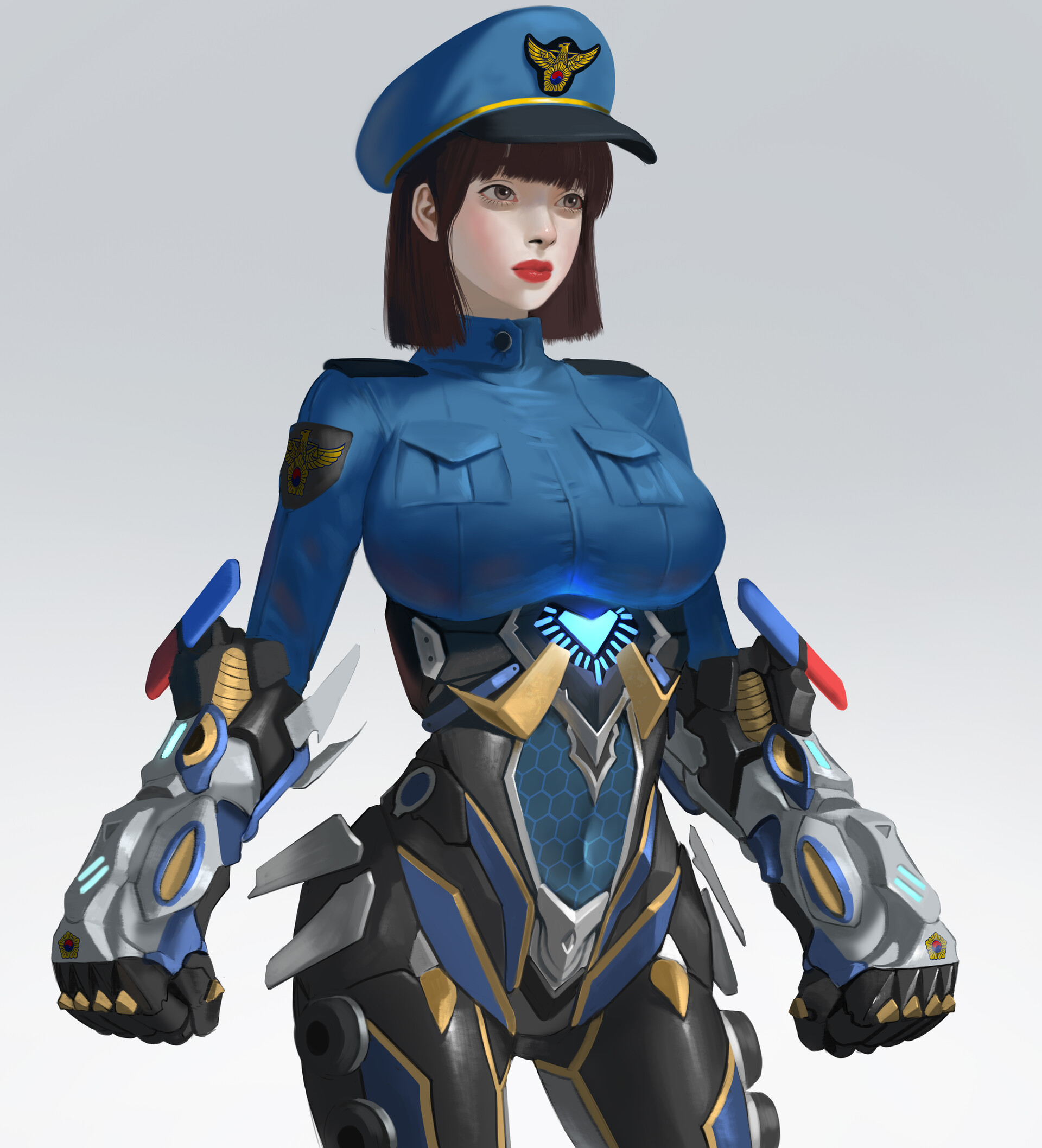 ArtStation - Korean Police Mechanic