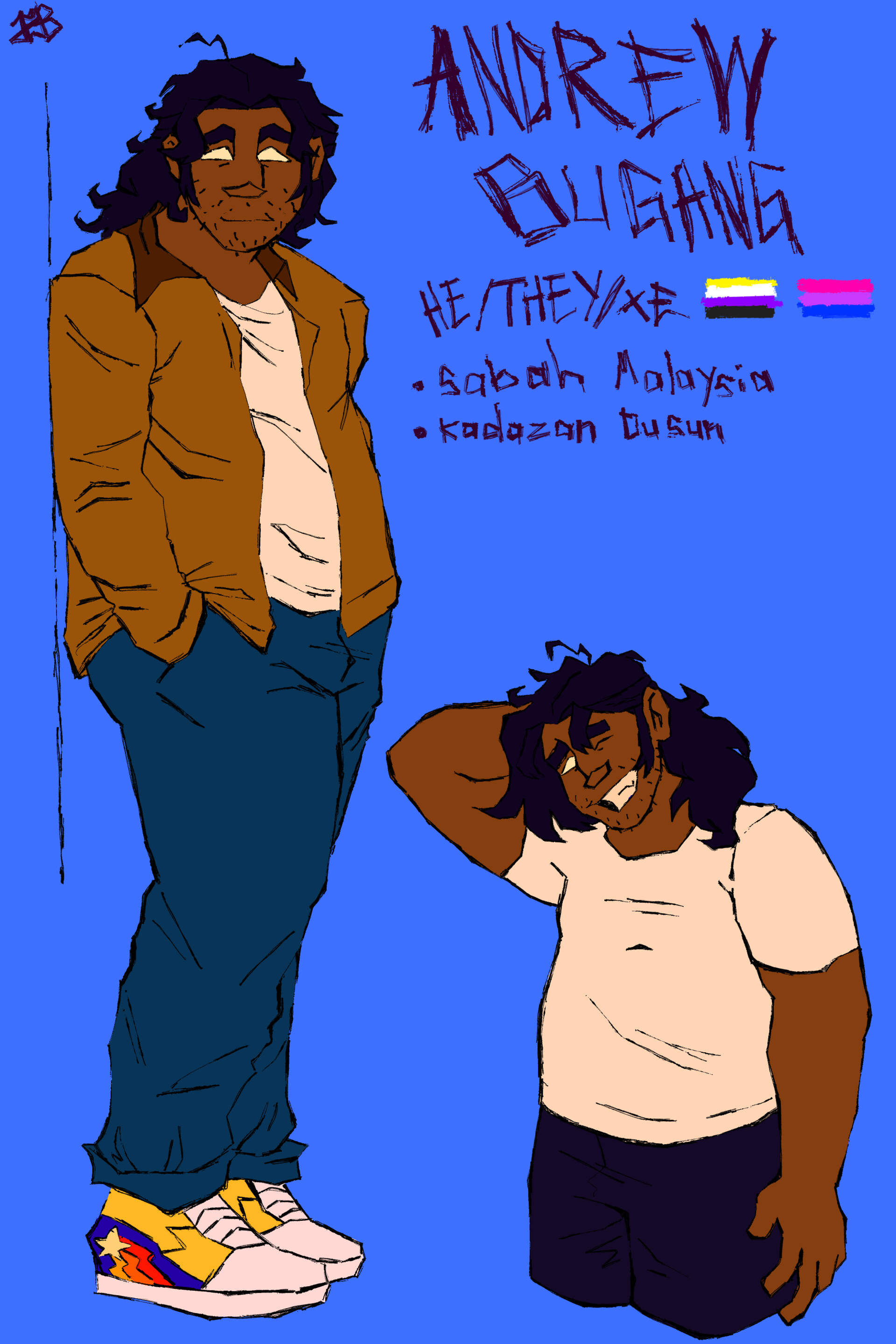 ArtStation - updated oc ref sheet