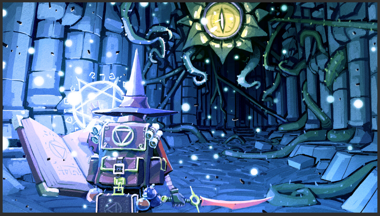 ArtStation - Witch game concept