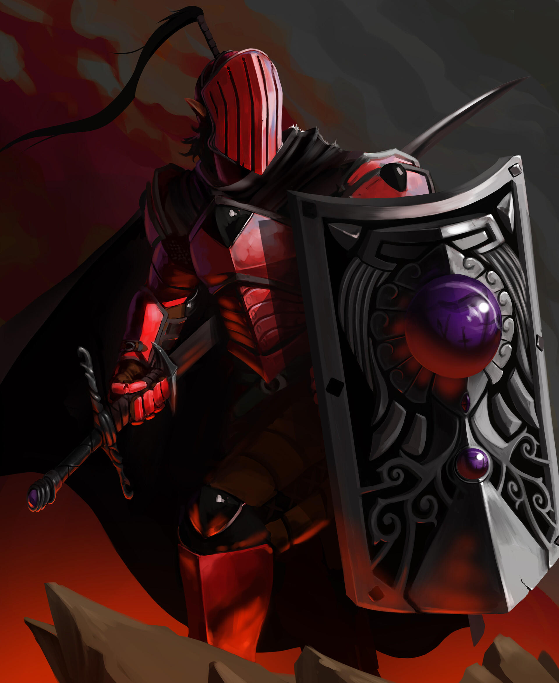 ArtStation - Varets the paladin pretender