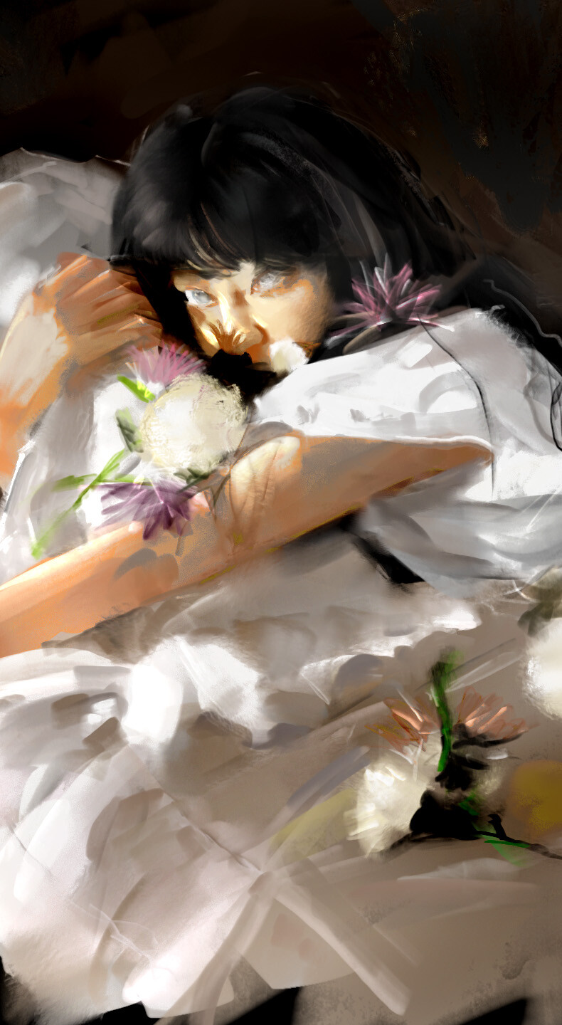 ArtStation - Flower & girl