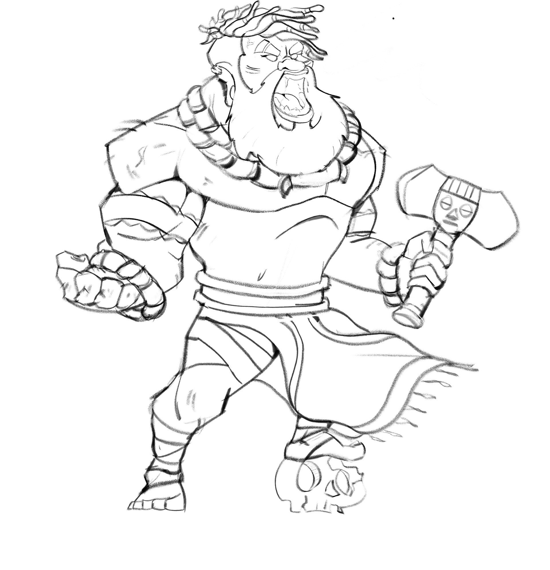 sango coloring pages