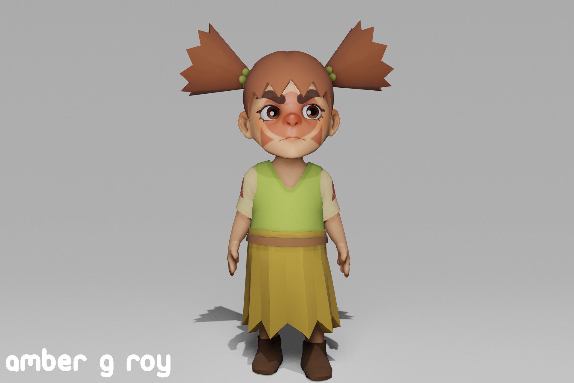 ArtStation - Enoki - Character Model/ Animation