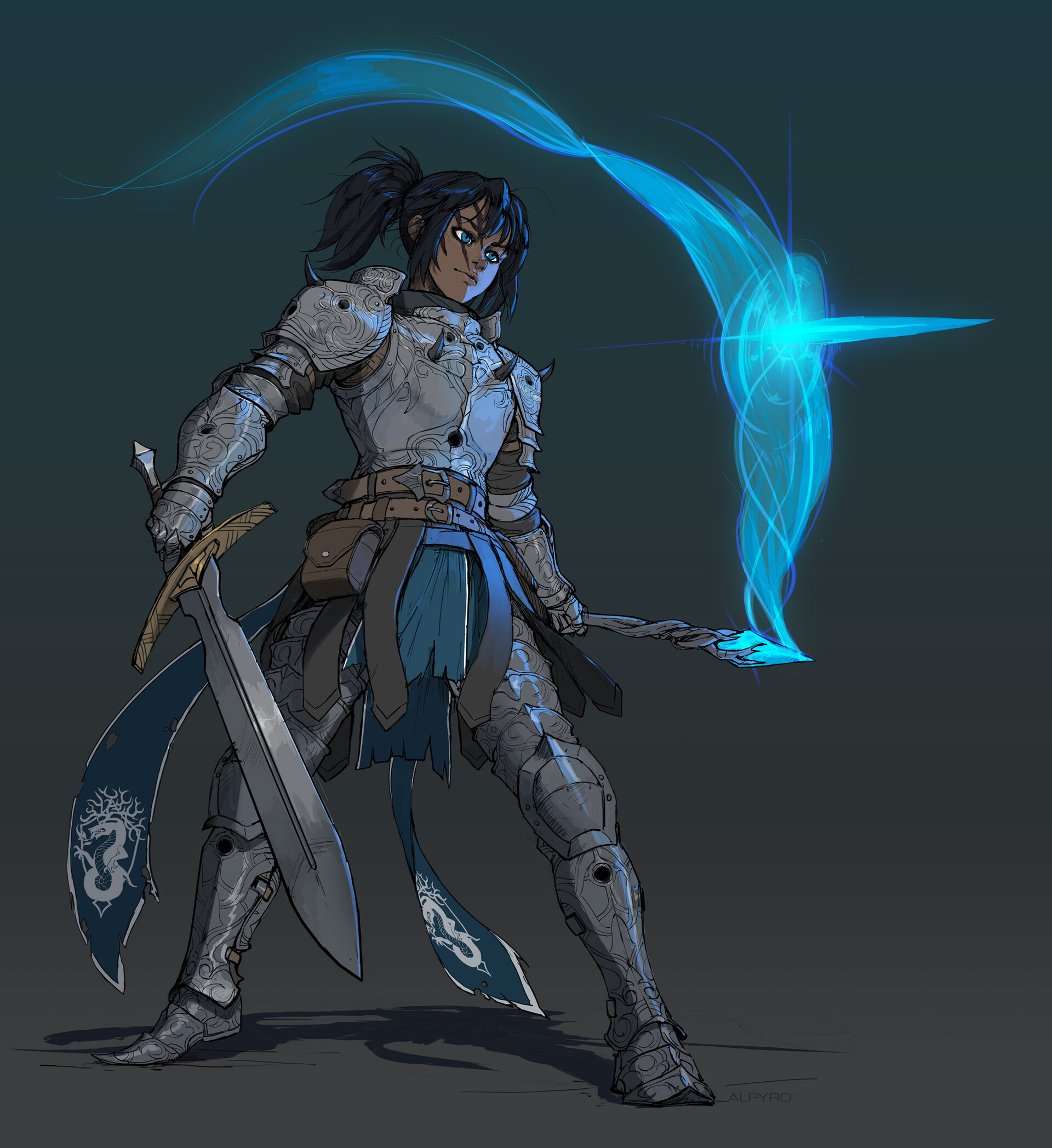 ArtStation - Knight girl